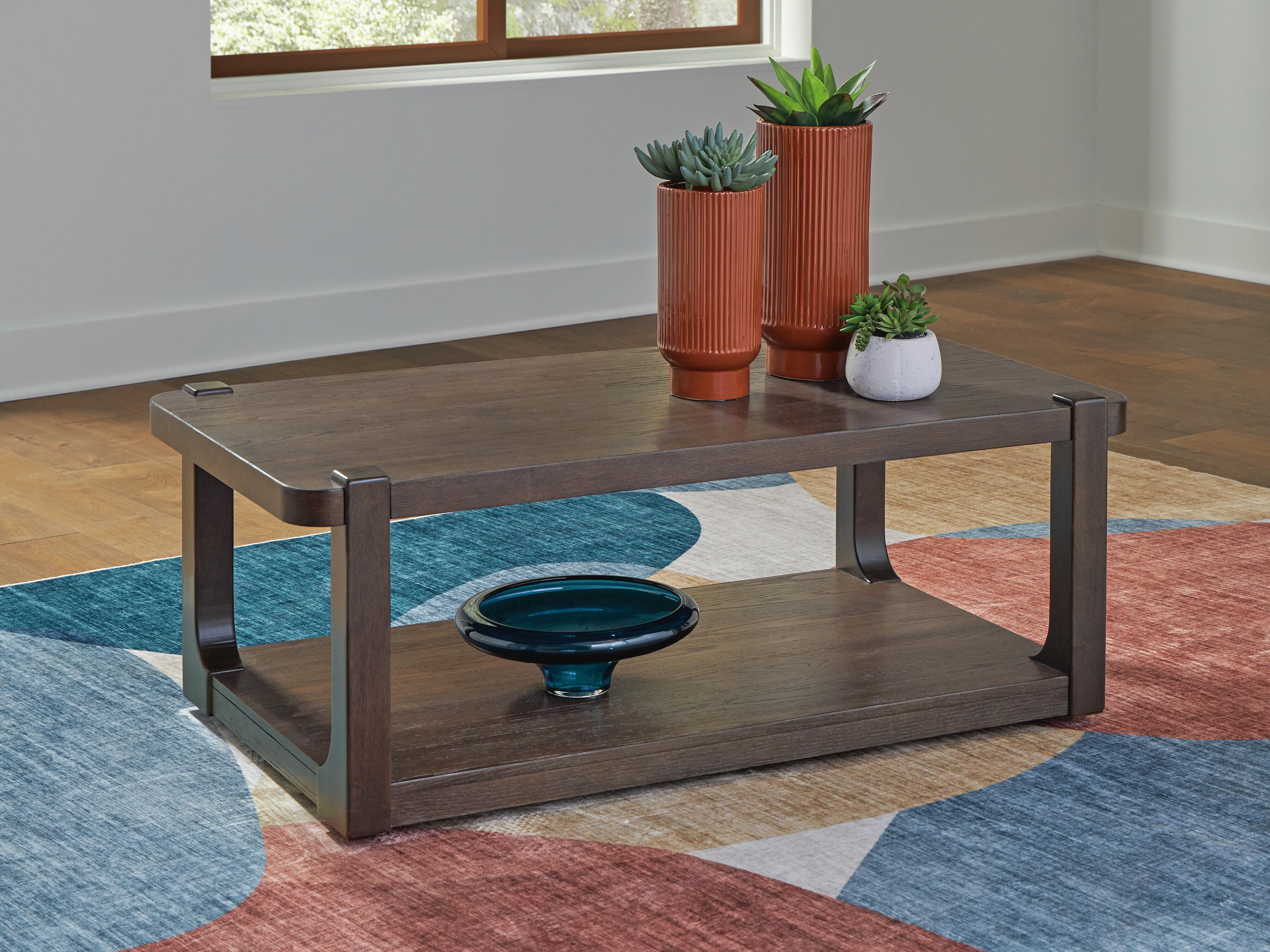 Click here for Breckington Coffee Table  Dark Brown prices