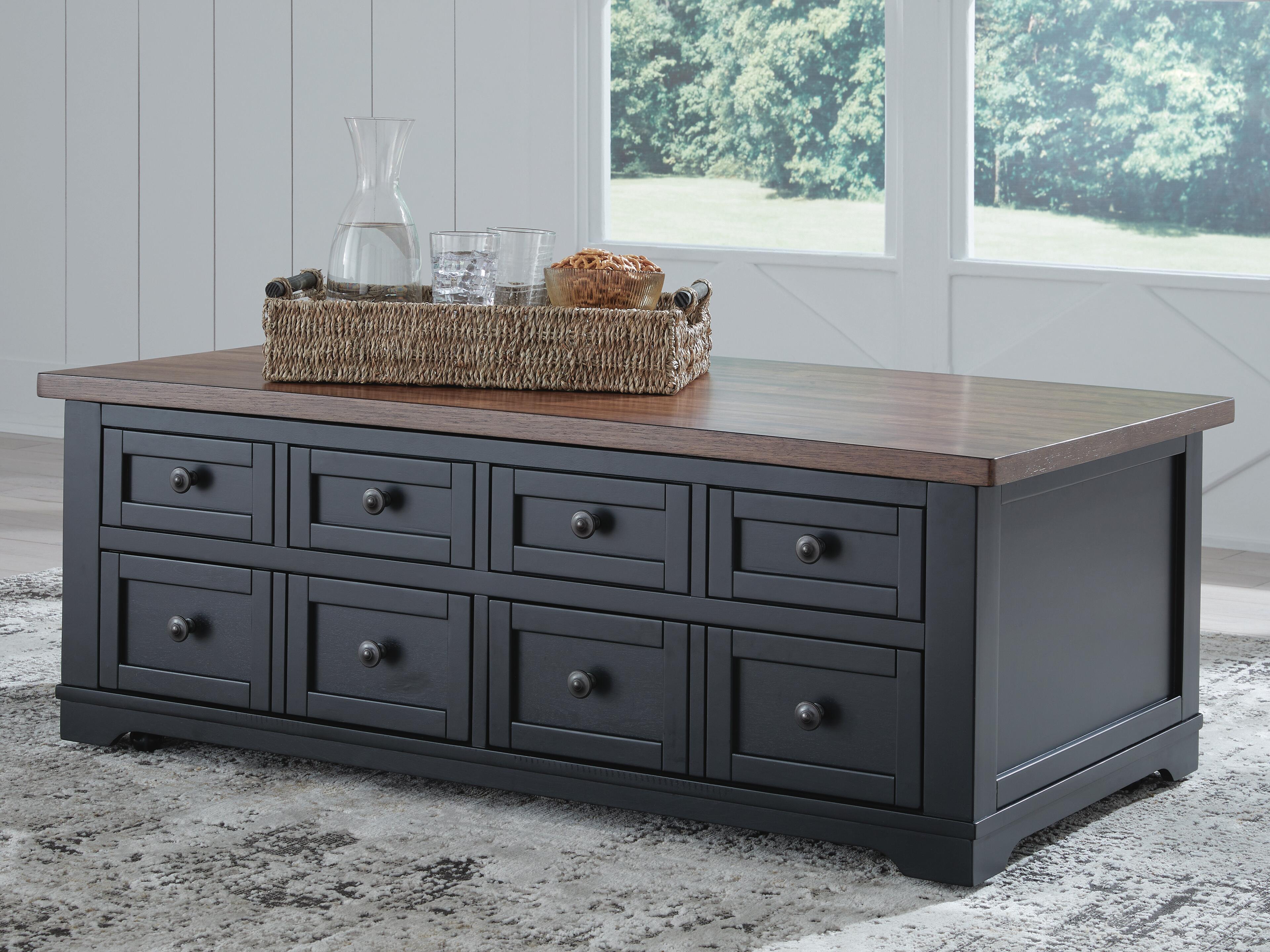 Click here for Wildenauer Lift-Top Coffee Table  Brown/Black prices