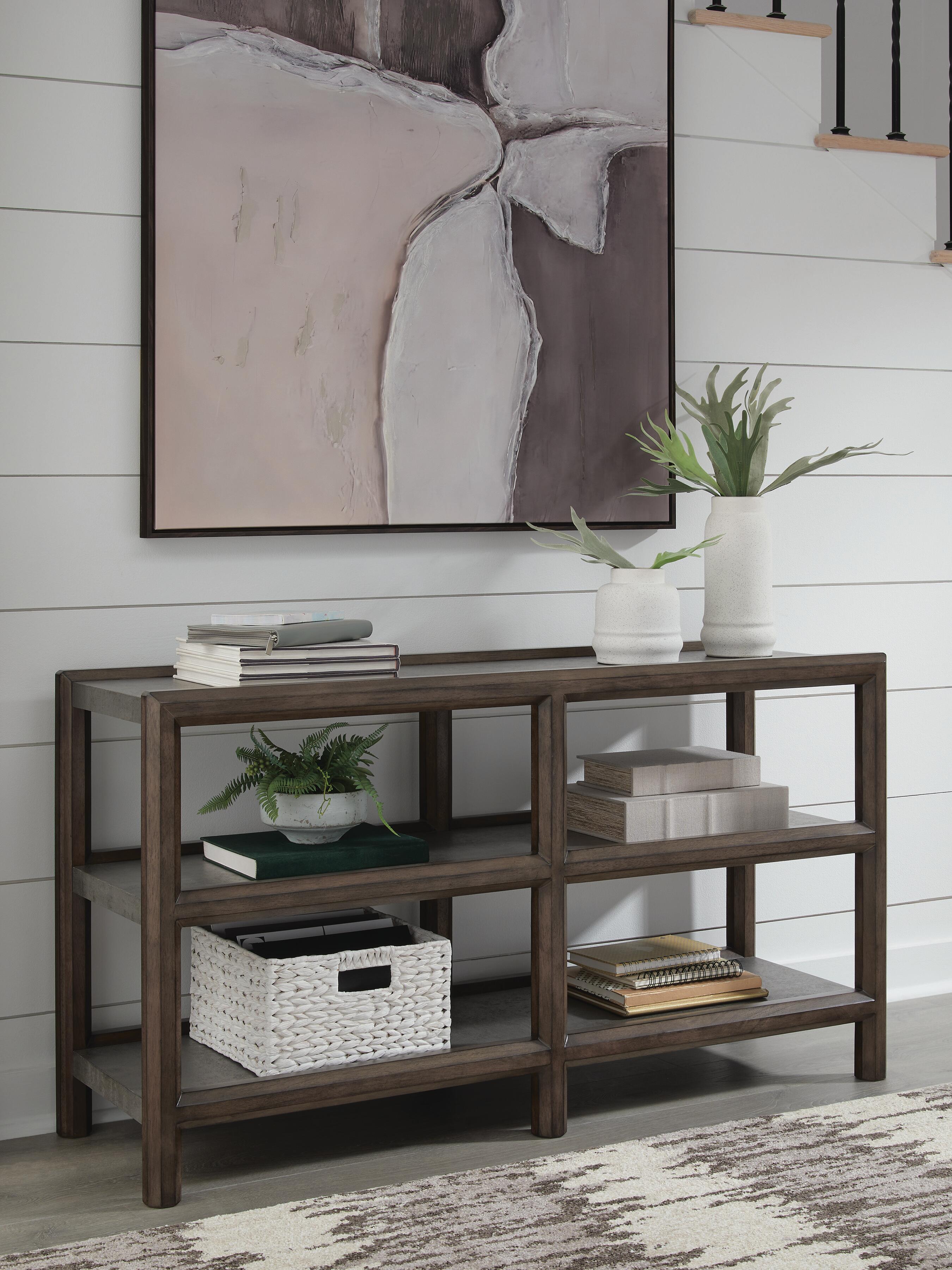 Click here for Kallenny Sofa Table  Brown/Gray prices
