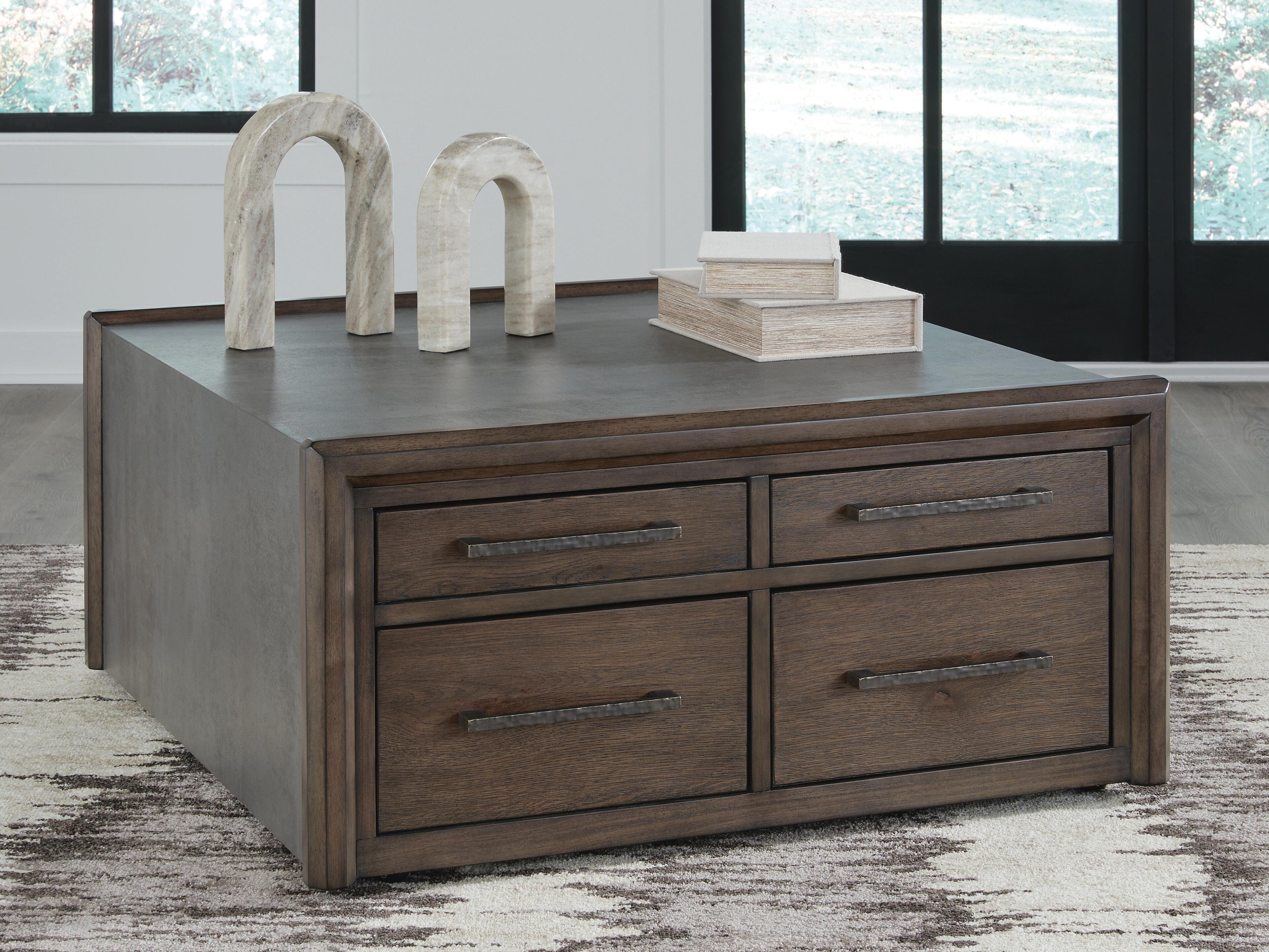 Click here for Kallenny Coffee Table  Brown/Gray prices