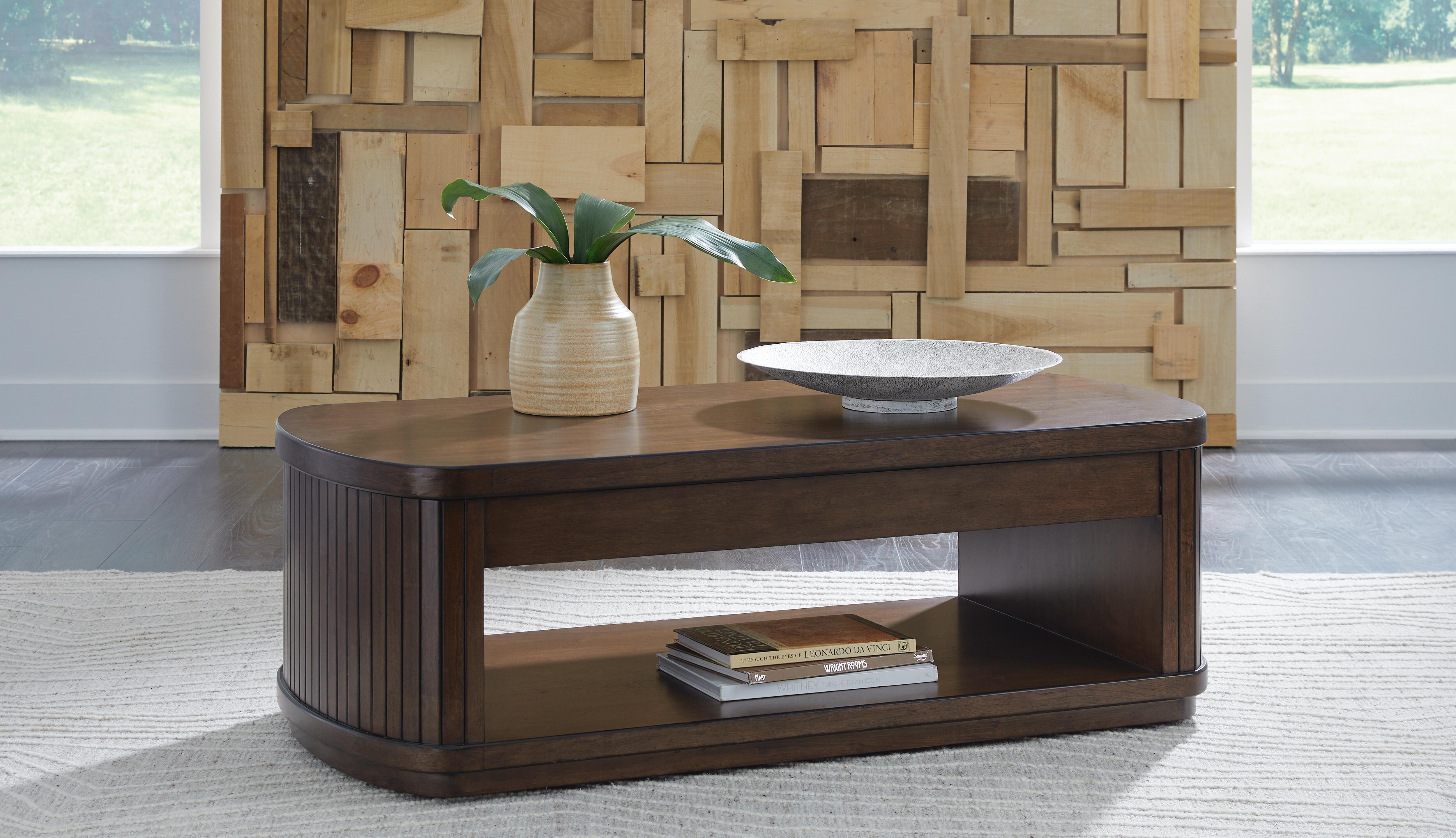 Click here for Korestone Lift-Top Coffee Table  Dark Brown prices