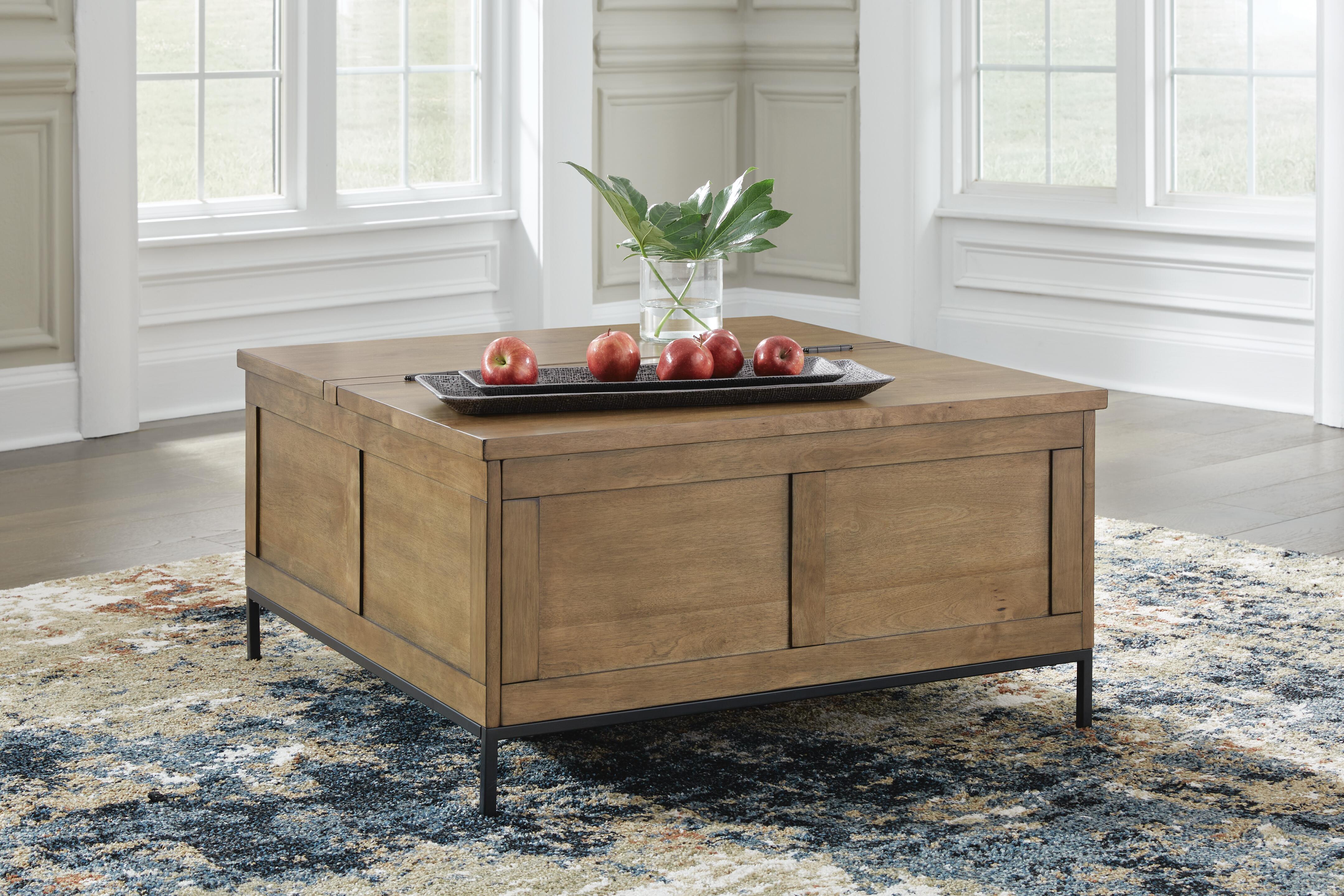 Click here for Torlanta Lift-Top Coffee Table  Brown prices