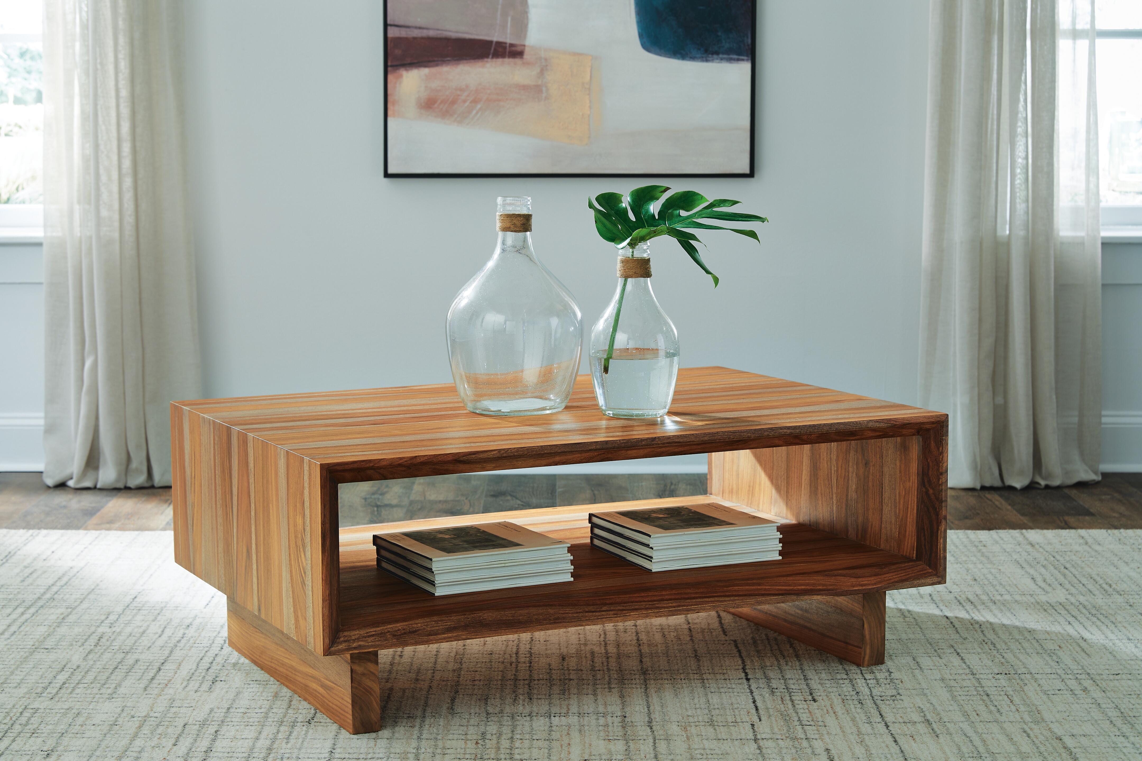 Click here for Dressonni Coffee Table  Brown prices