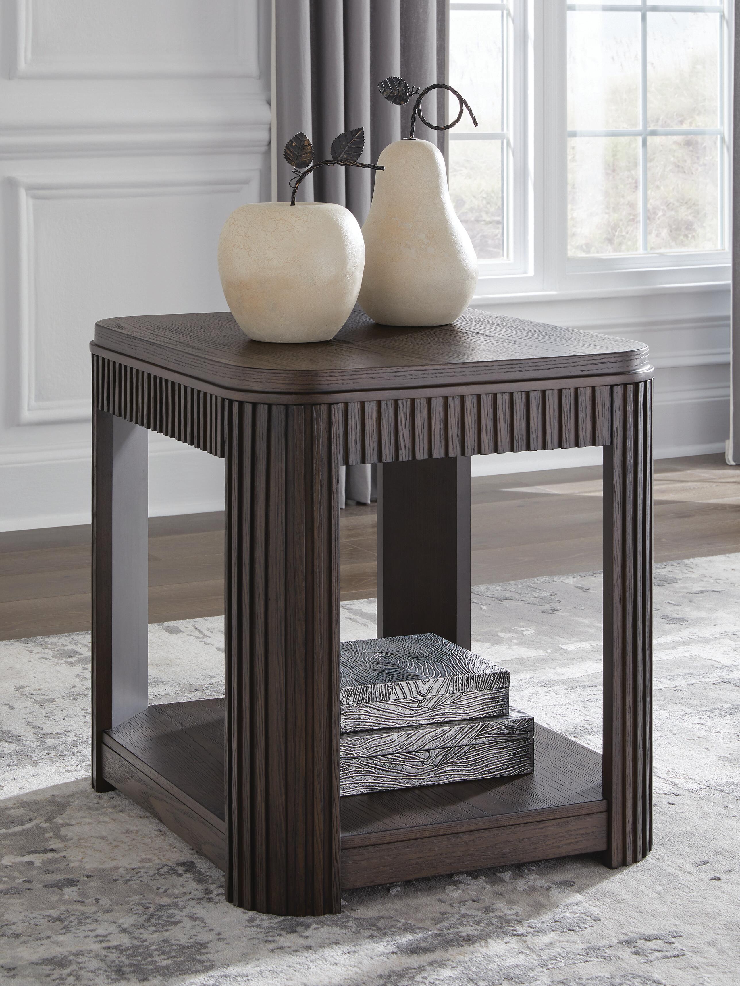 Click here for Carlibrie End Table  Warm Brown prices
