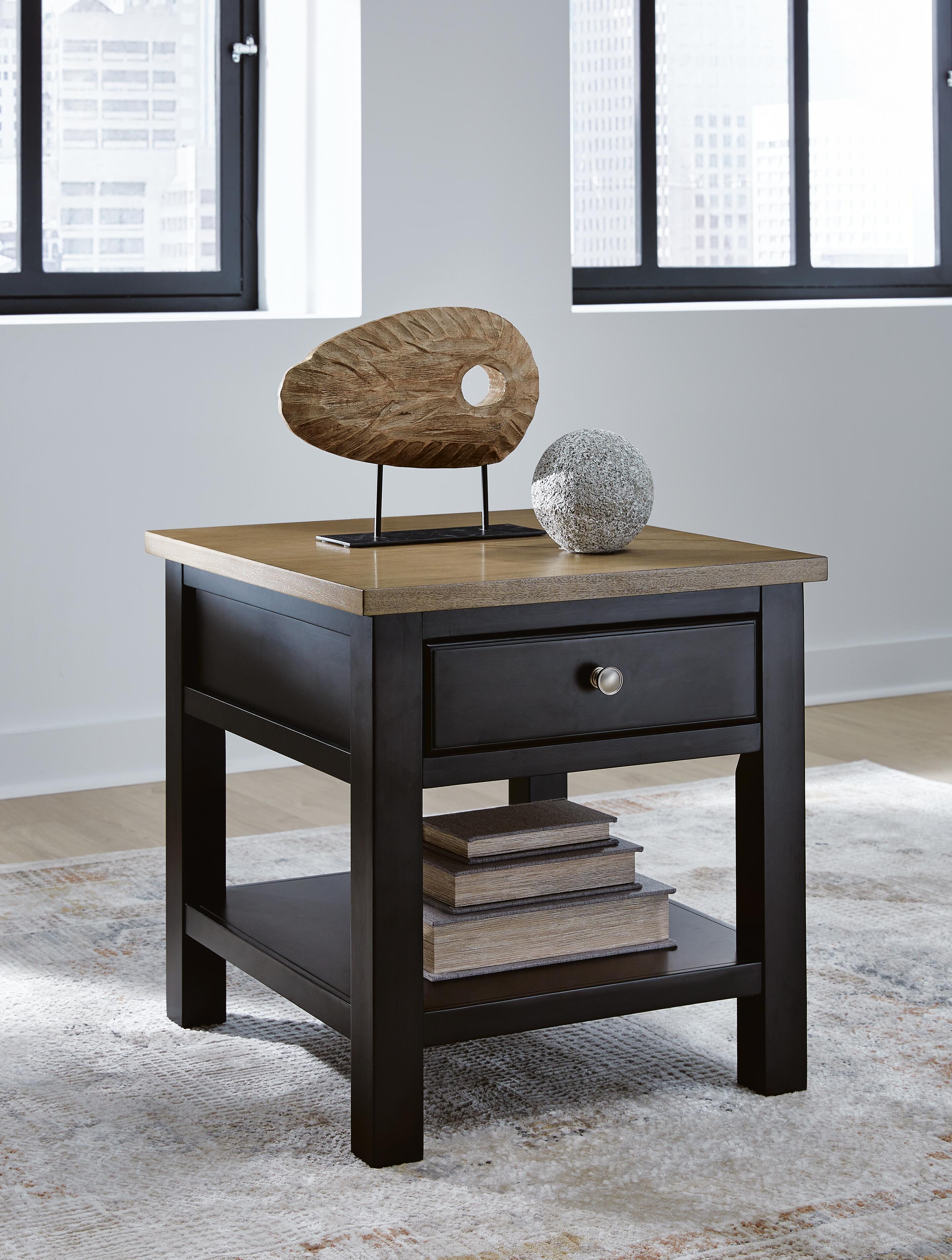Click here for Drazmine End Table  Brown prices