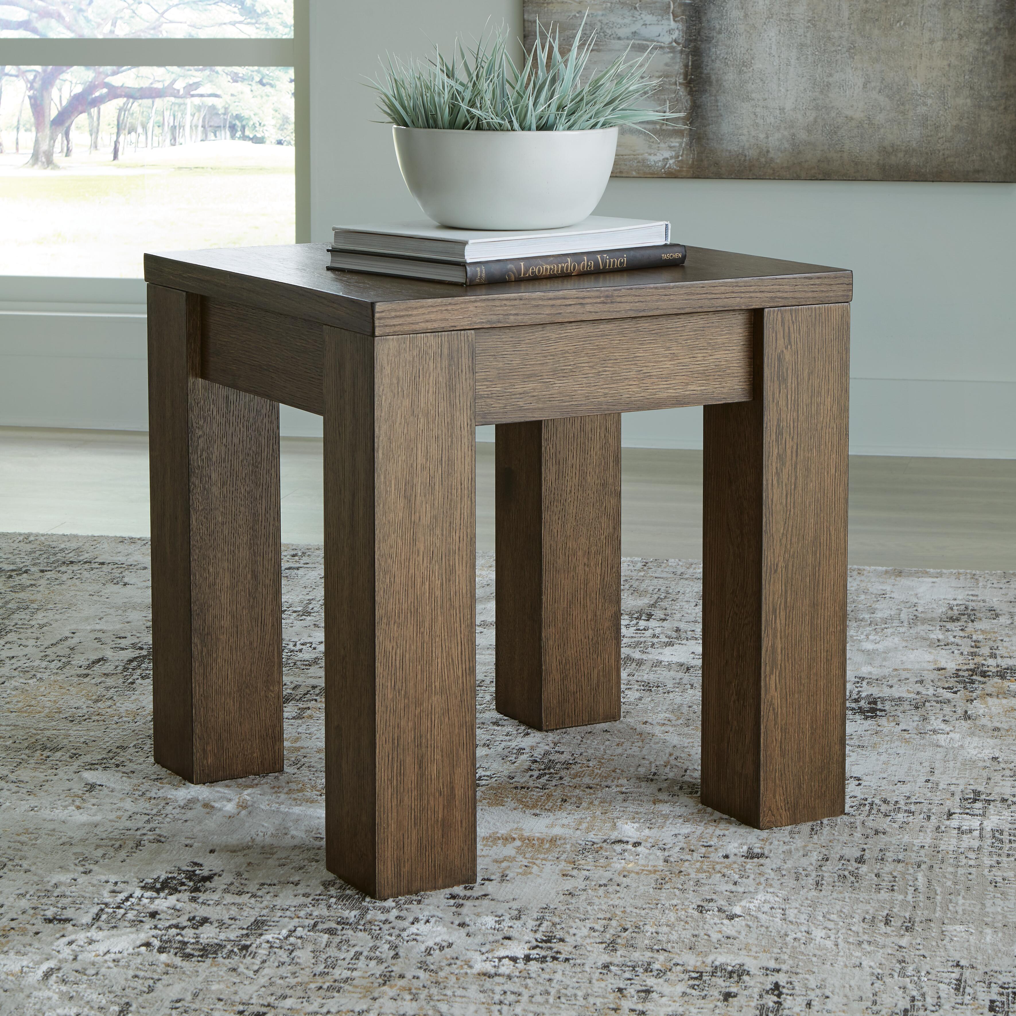 Click here for Rosswain End Table  Warm Brown prices
