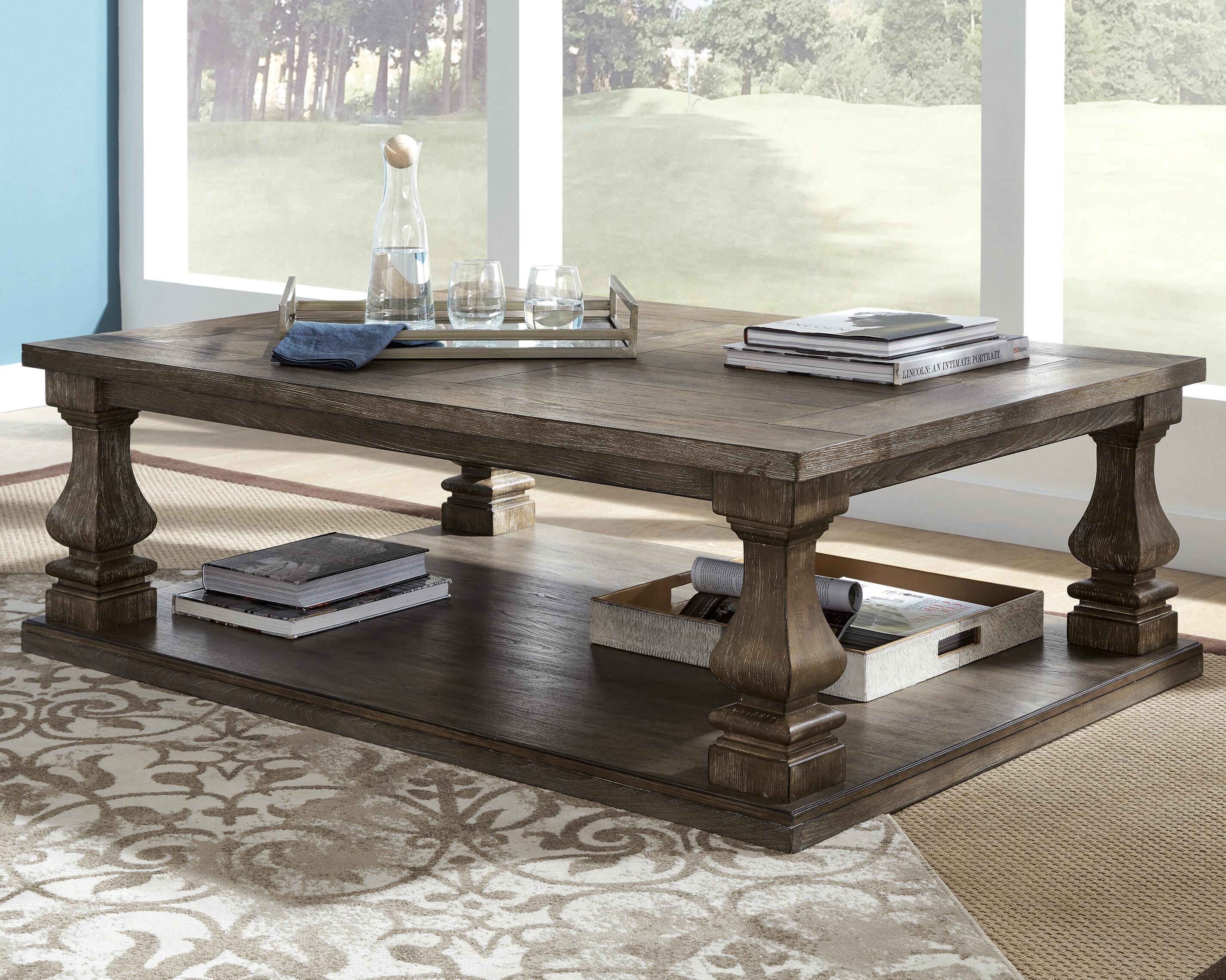Click here for Johnelle Coffee Table  Gray prices