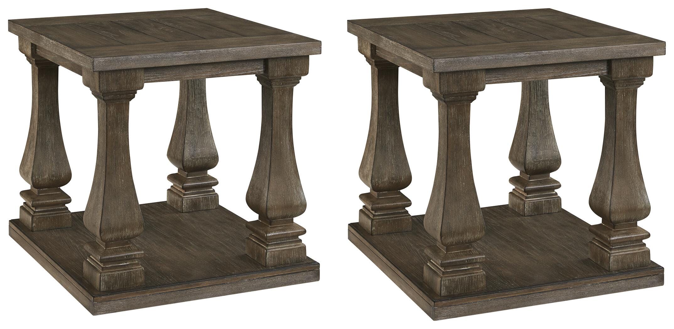 Click here for Johnelle 2 End Tables  Gray prices