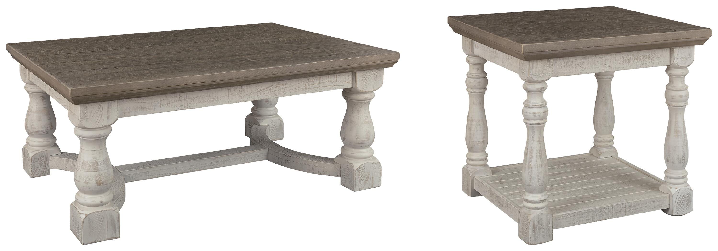 Click here for Havalance Coffee Table with 1 End Table  Gray/Whit... prices