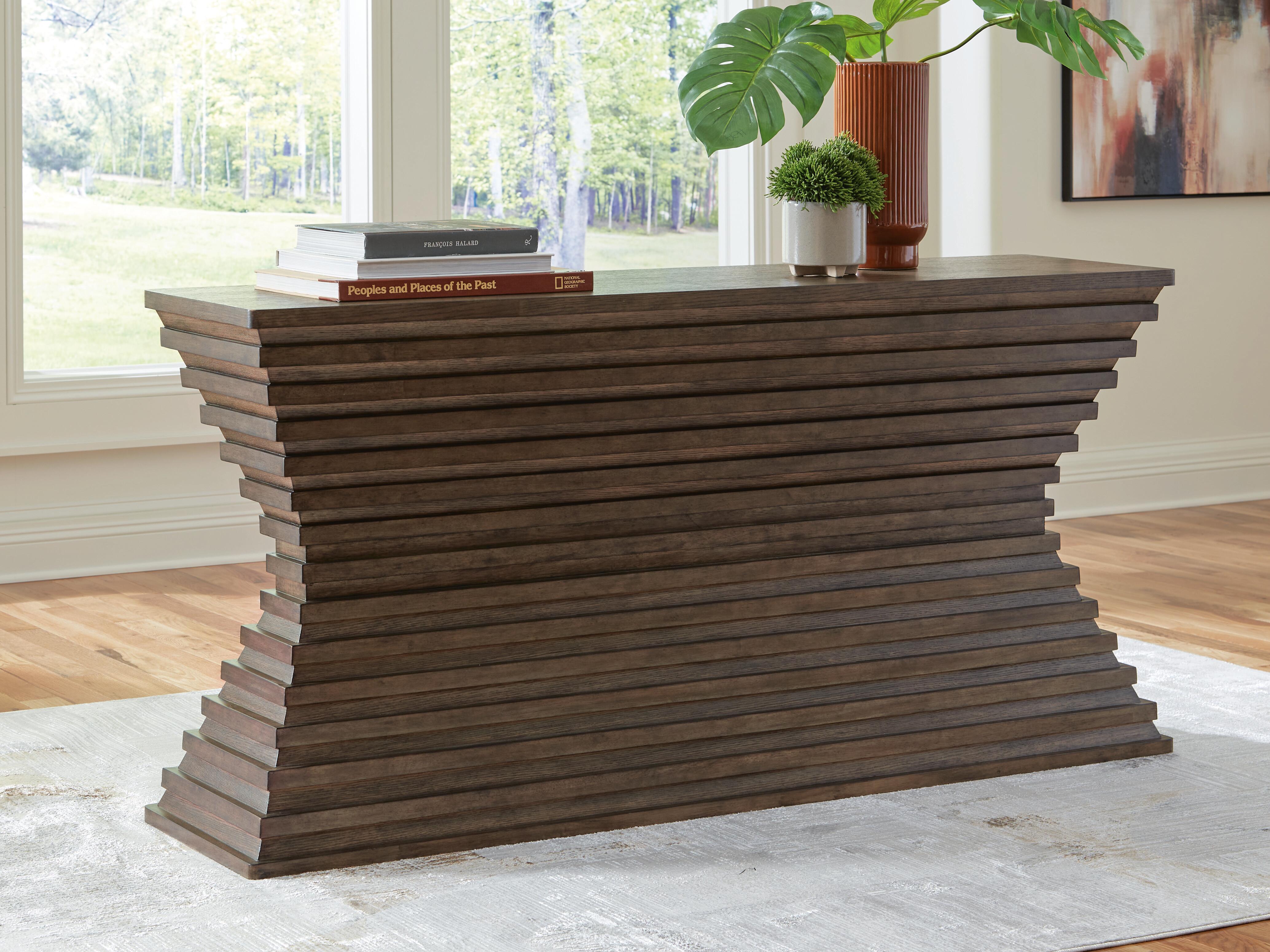 Click here for Hannodream Sofa Table  Warm Brown prices