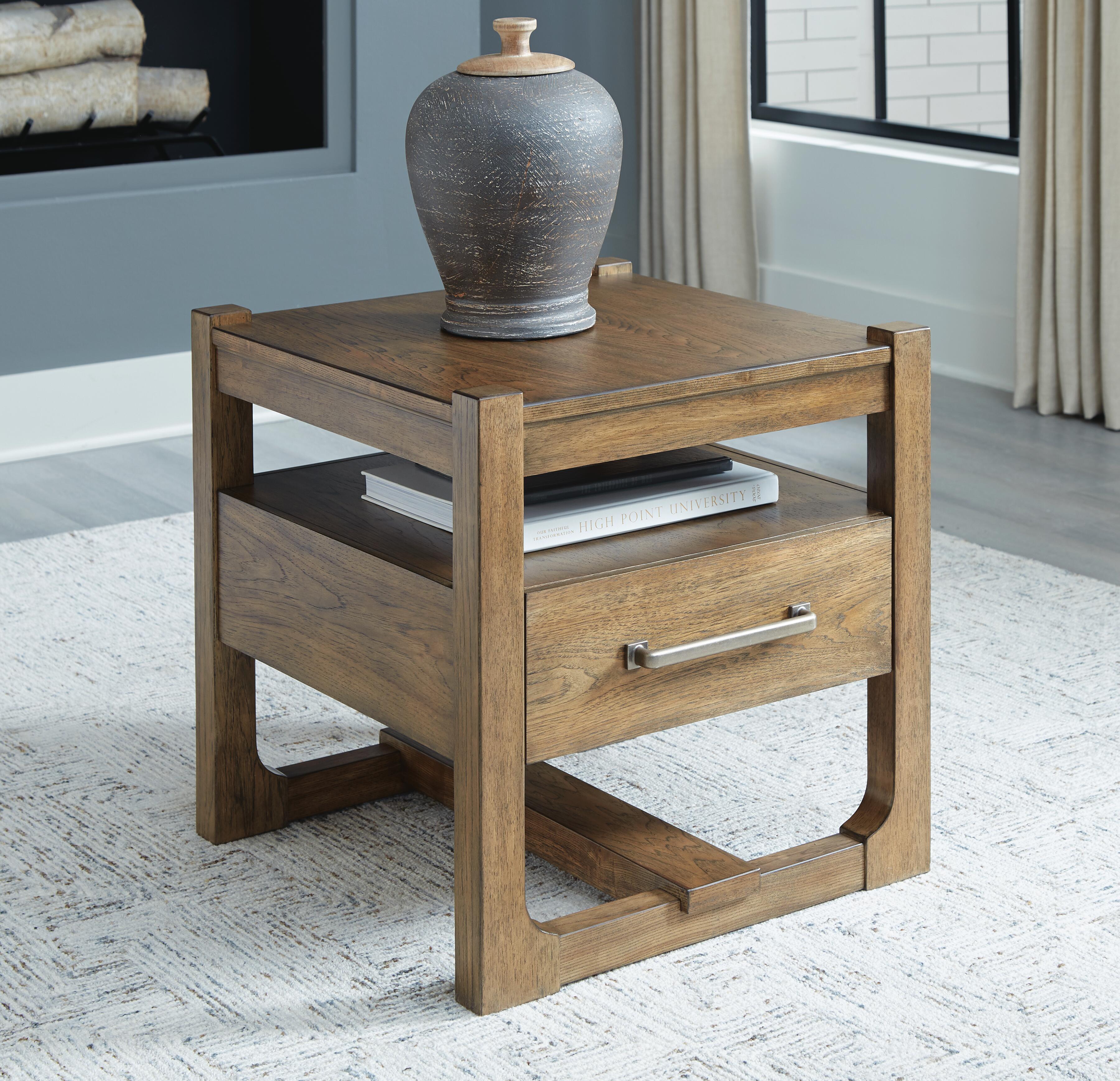 Click here for Cabalynn End Table  Light Brown prices