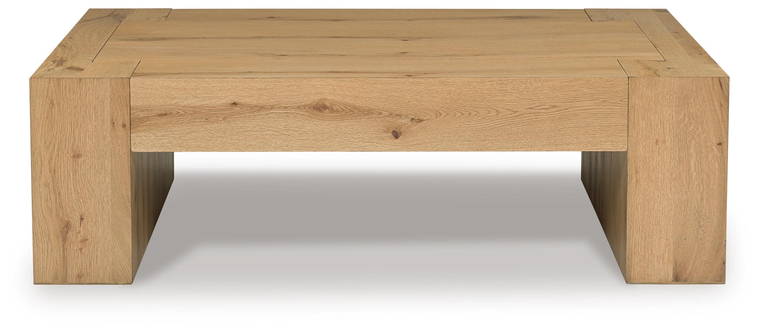 Click here for Ashley Luxe Bracken Rectangular Cocktail Table  Li... prices