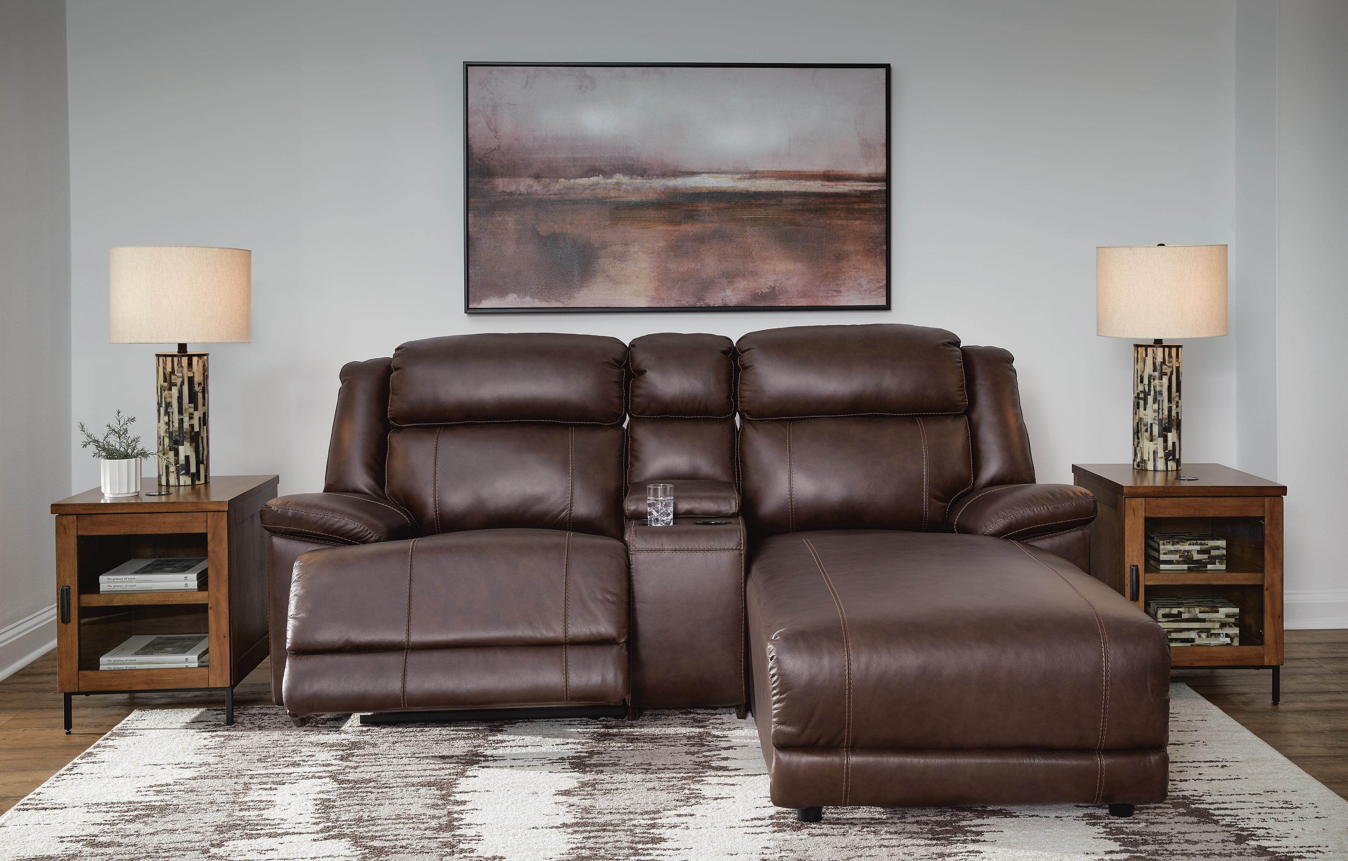 Click here for VonKurt 3-Piece Power Leather Reclining Modular So... prices