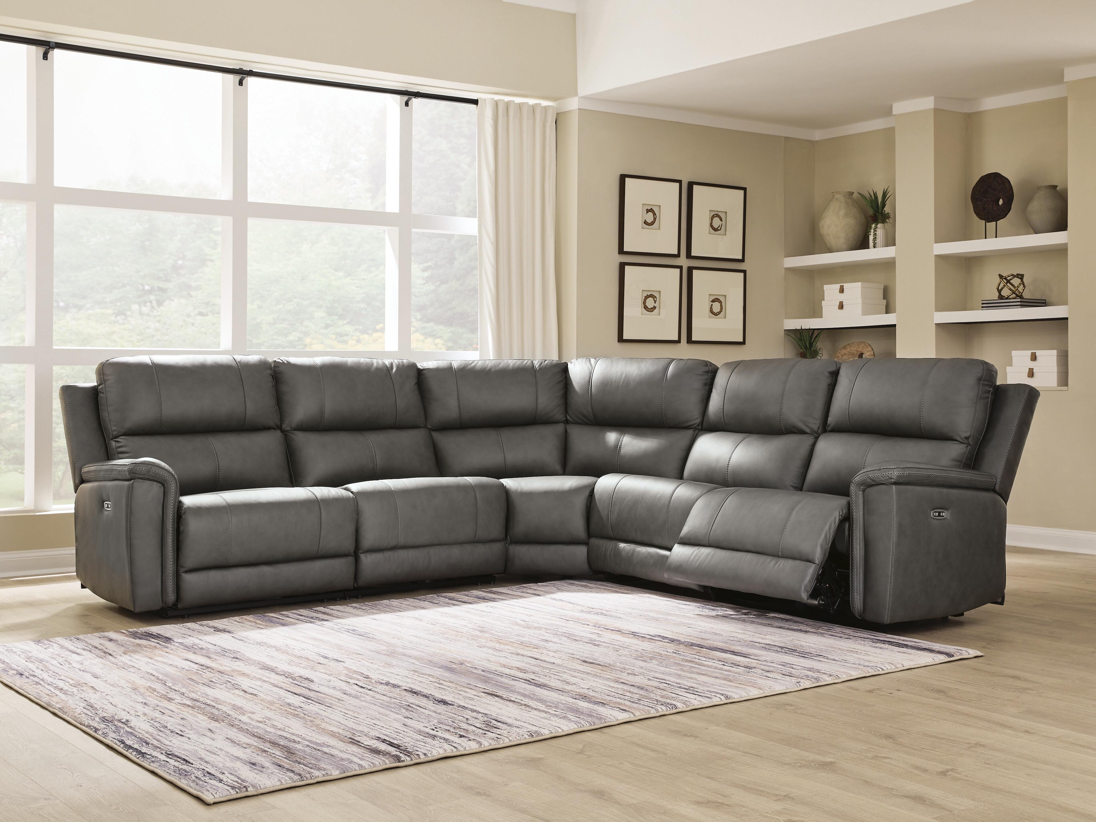 Click here for Beryton 5-Piece Dual Power Leather Reclining Secti... prices