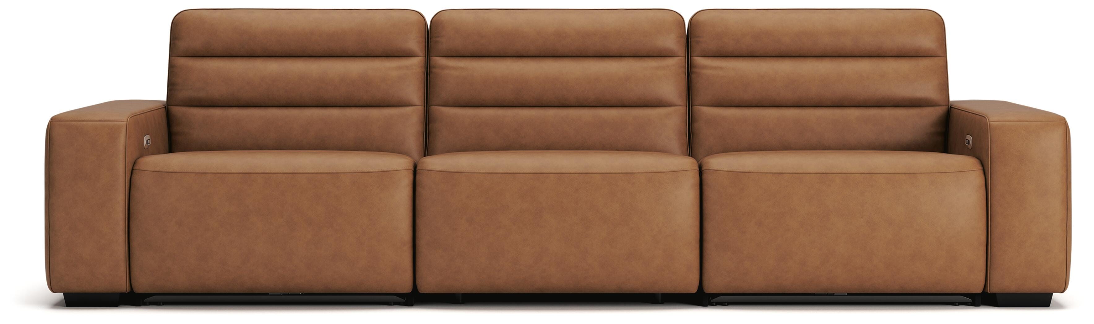 Click here for Ashley Luxe Modero 3-Piece Reclining Leather Modul... prices