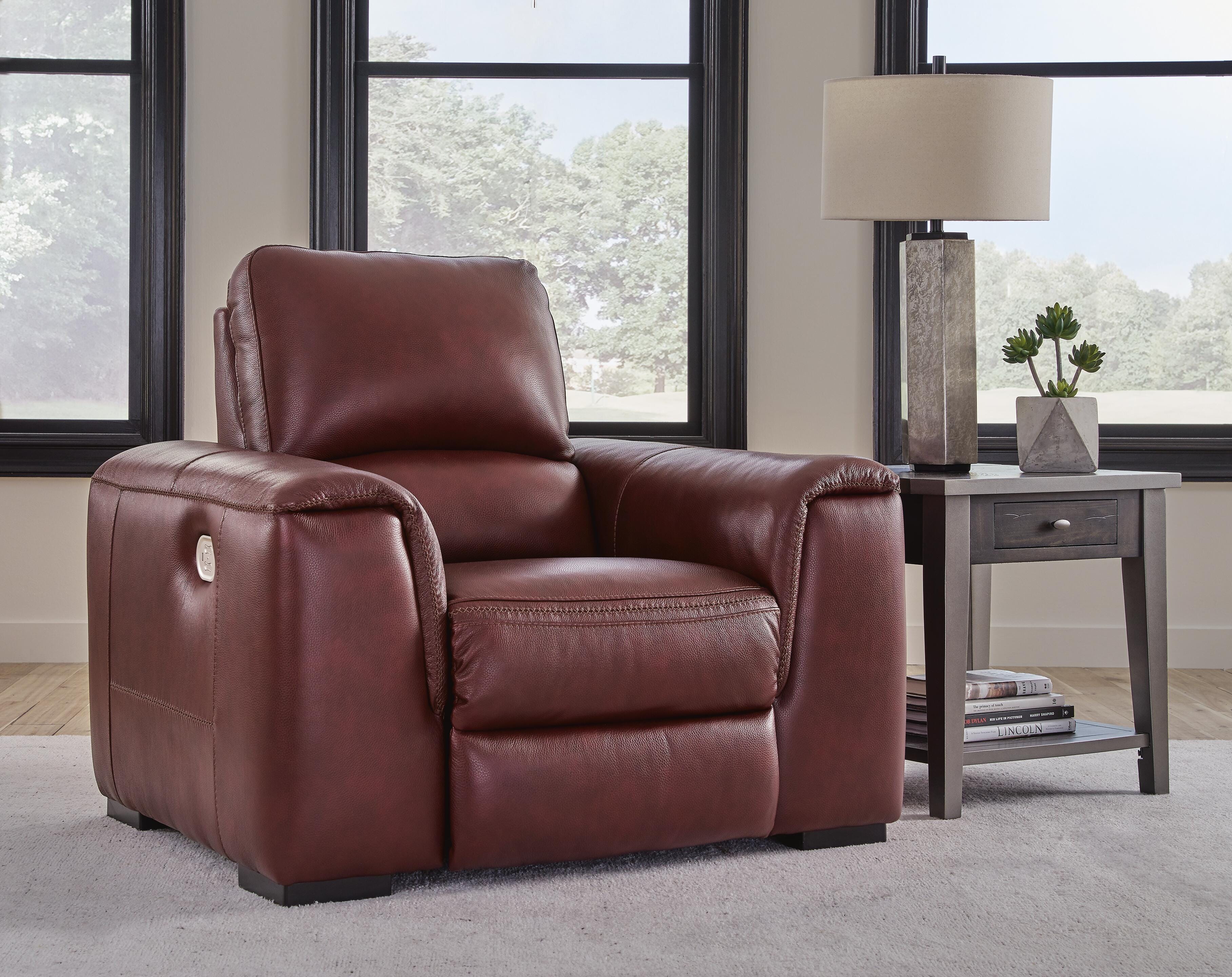 Click here for Alessandro Oversized Dual Power Leather Recliner L... prices