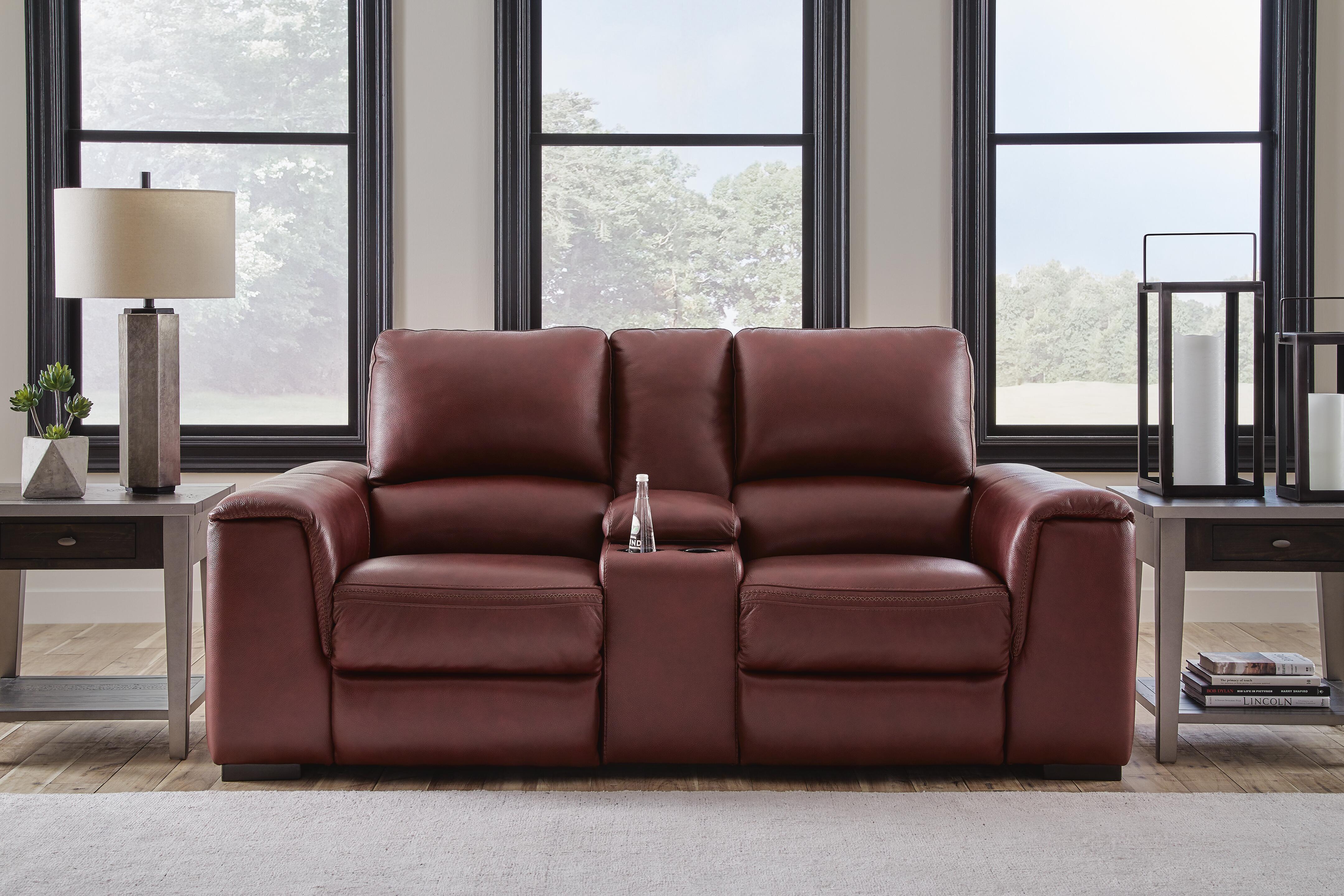 Click here for Alessandro Dual Power Leather Reclining Loveseat w... prices