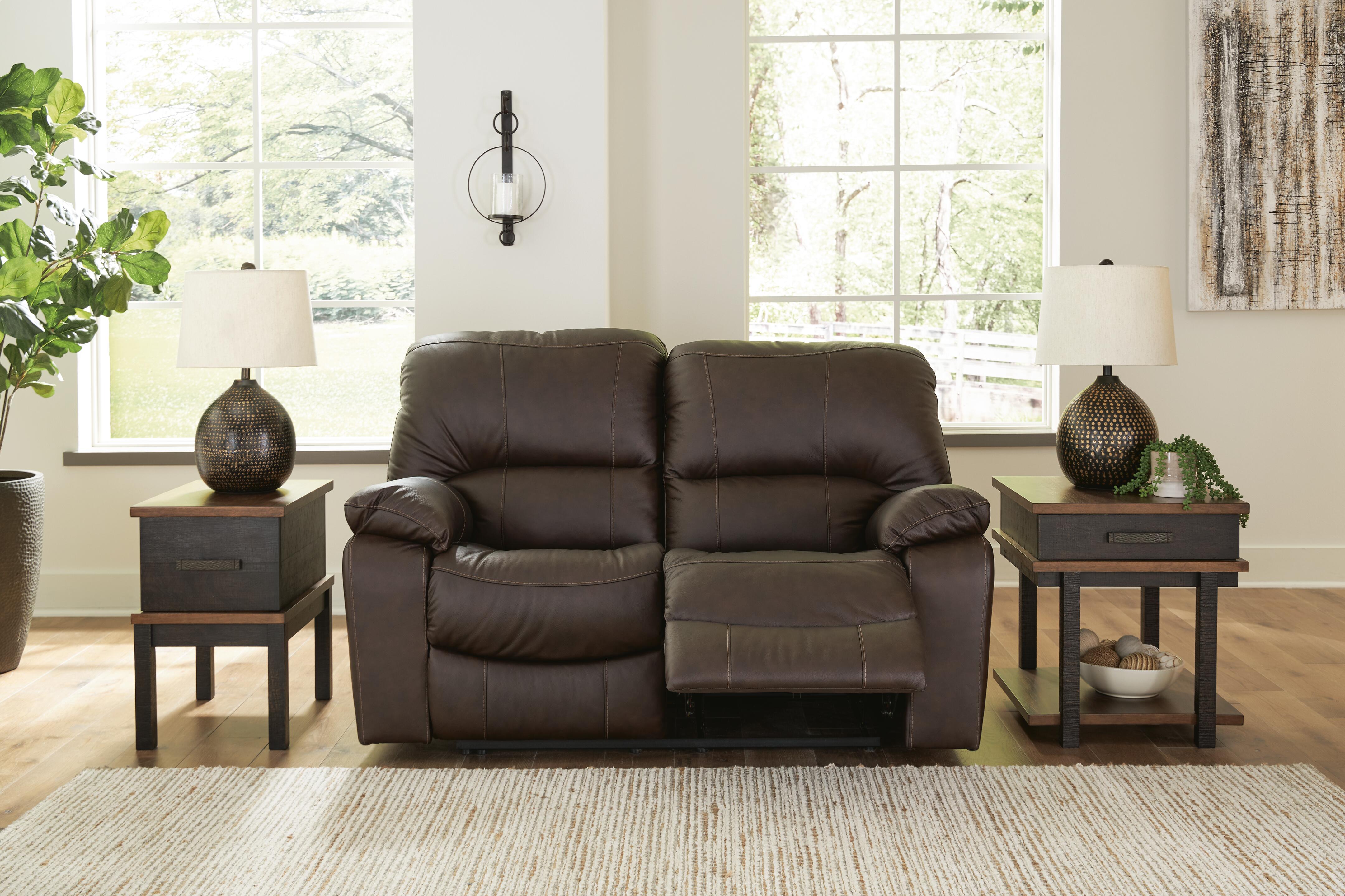 Click here for Leesworth Power Leather Reclining Loveseat Leather... prices