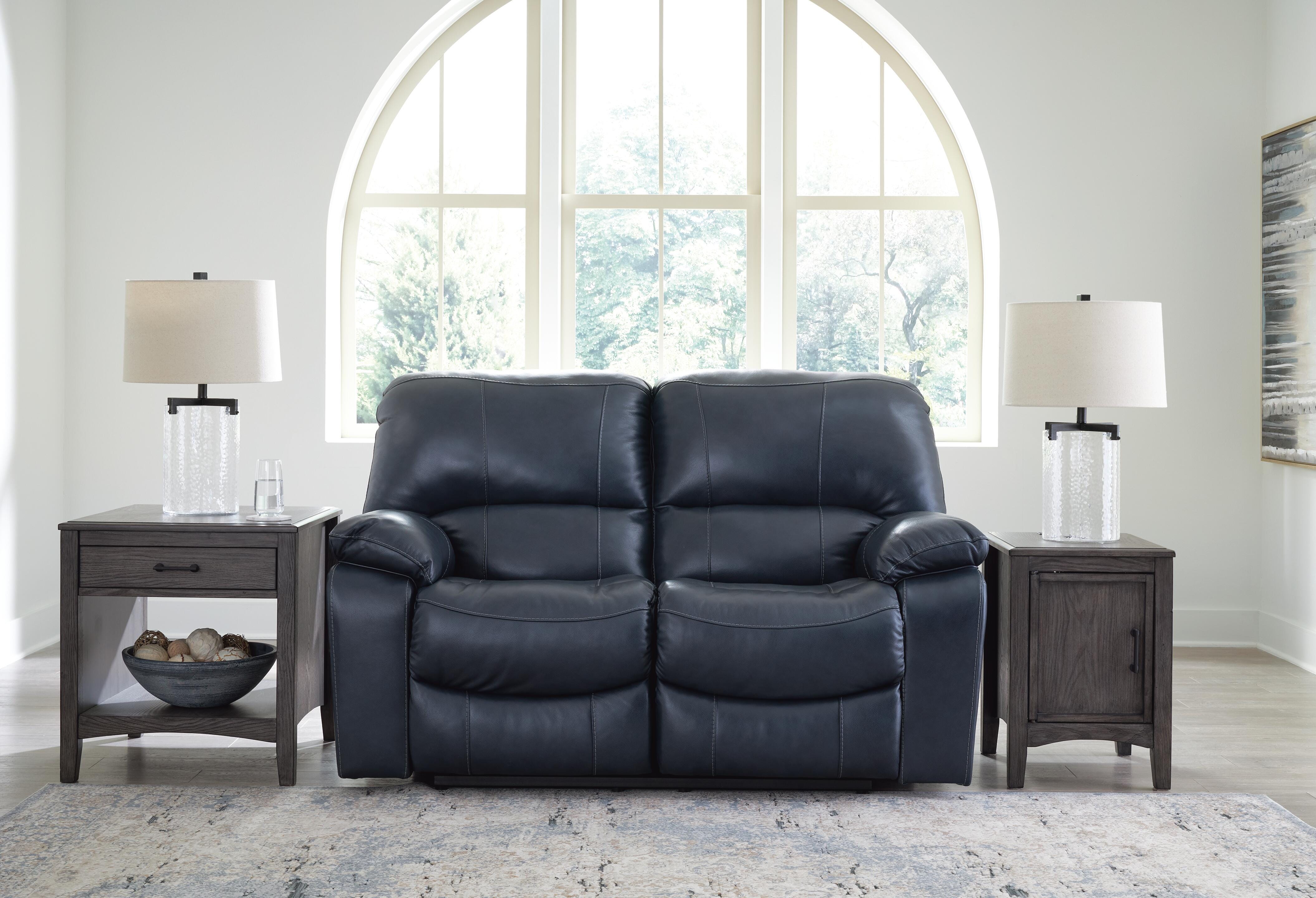 Click here for Leesworth Power Leather Reclining Loveseat Leather... prices