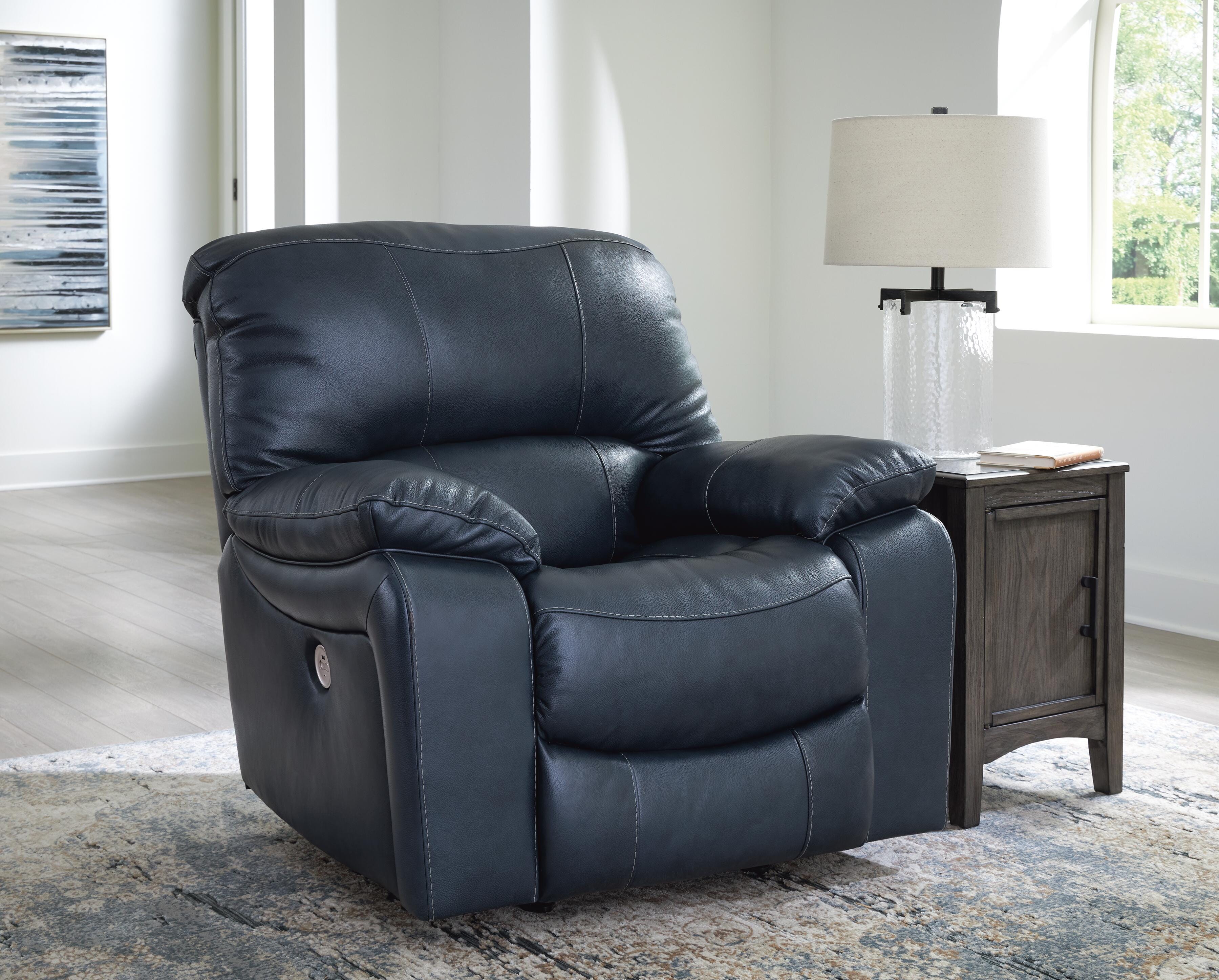 Click here for Leesworth Power Leather Recliner Leather  Ocean prices