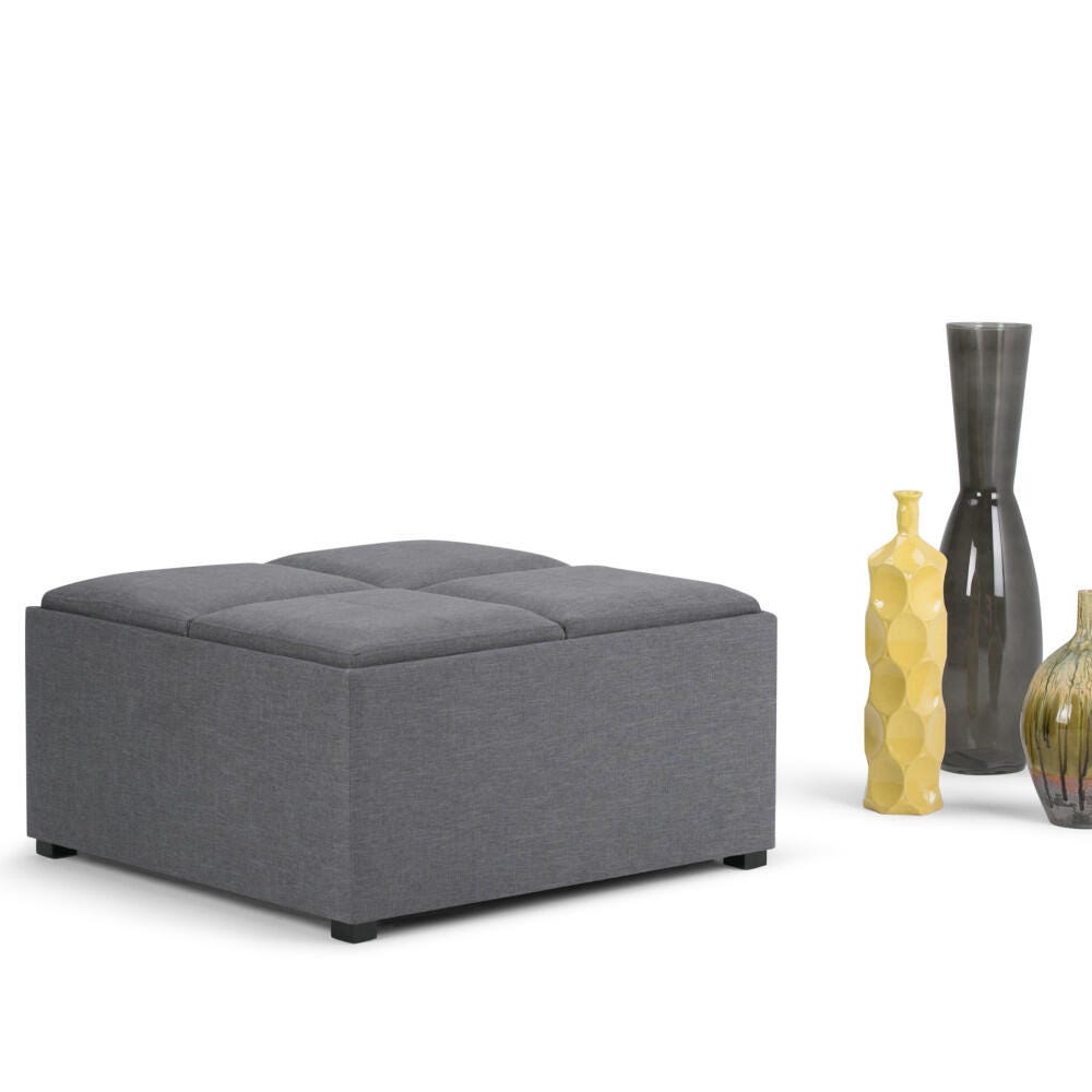 Click here for Simpli Home Avalon Large Coffee Table Ottoman  Sla... prices