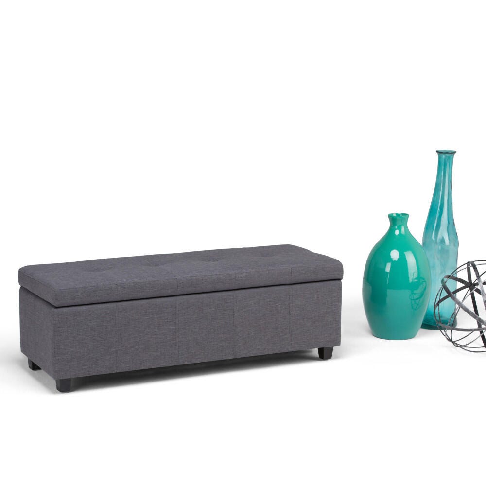 Click here for Castleford Storage Ottoman  Slate Gray prices