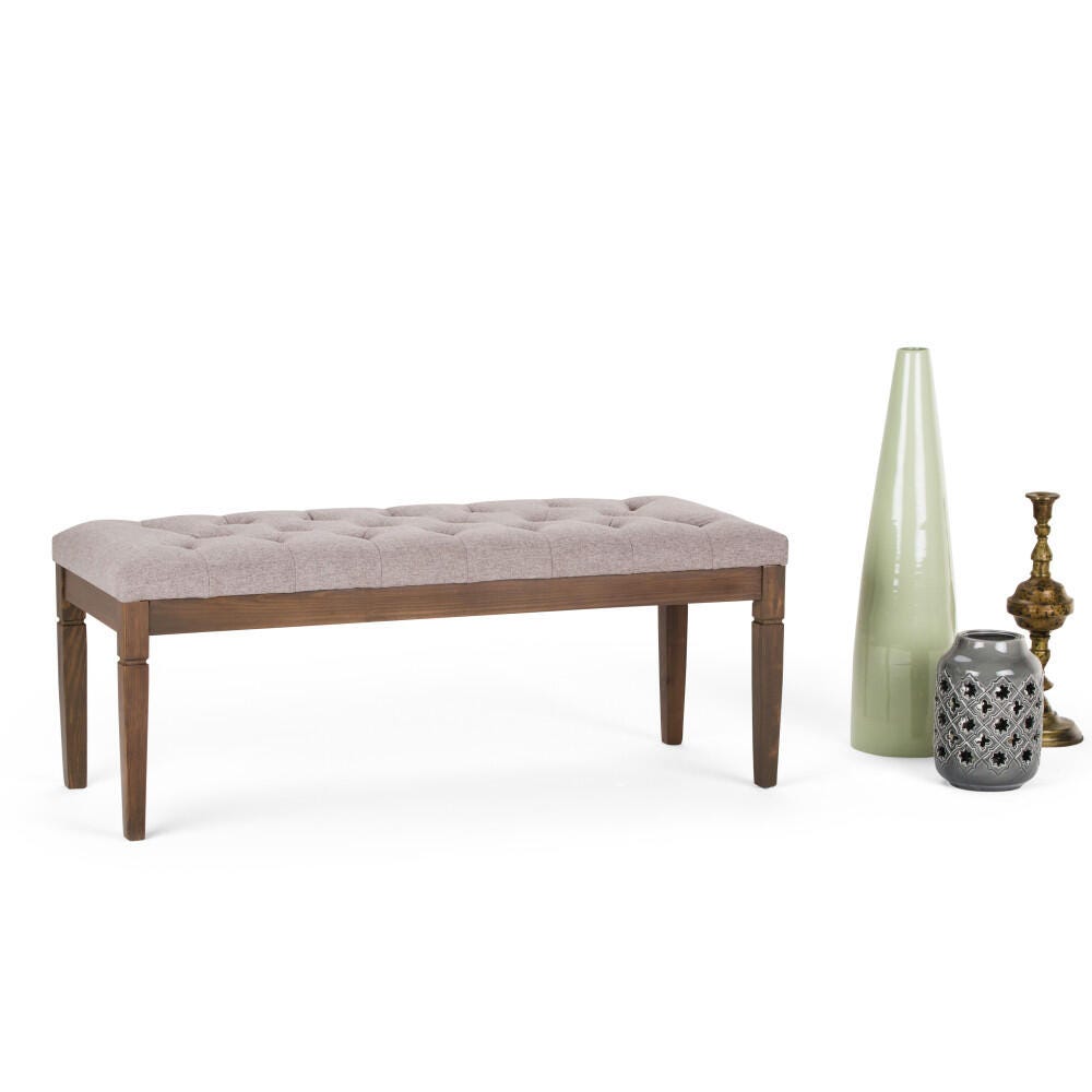 Click here for Simpli Home Waverly tufted Ottoman Bench  Cloud prices