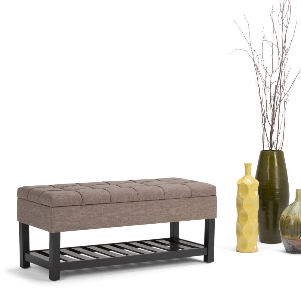 Click here for Saxon Ottoman Storage Bench  Fawn prices