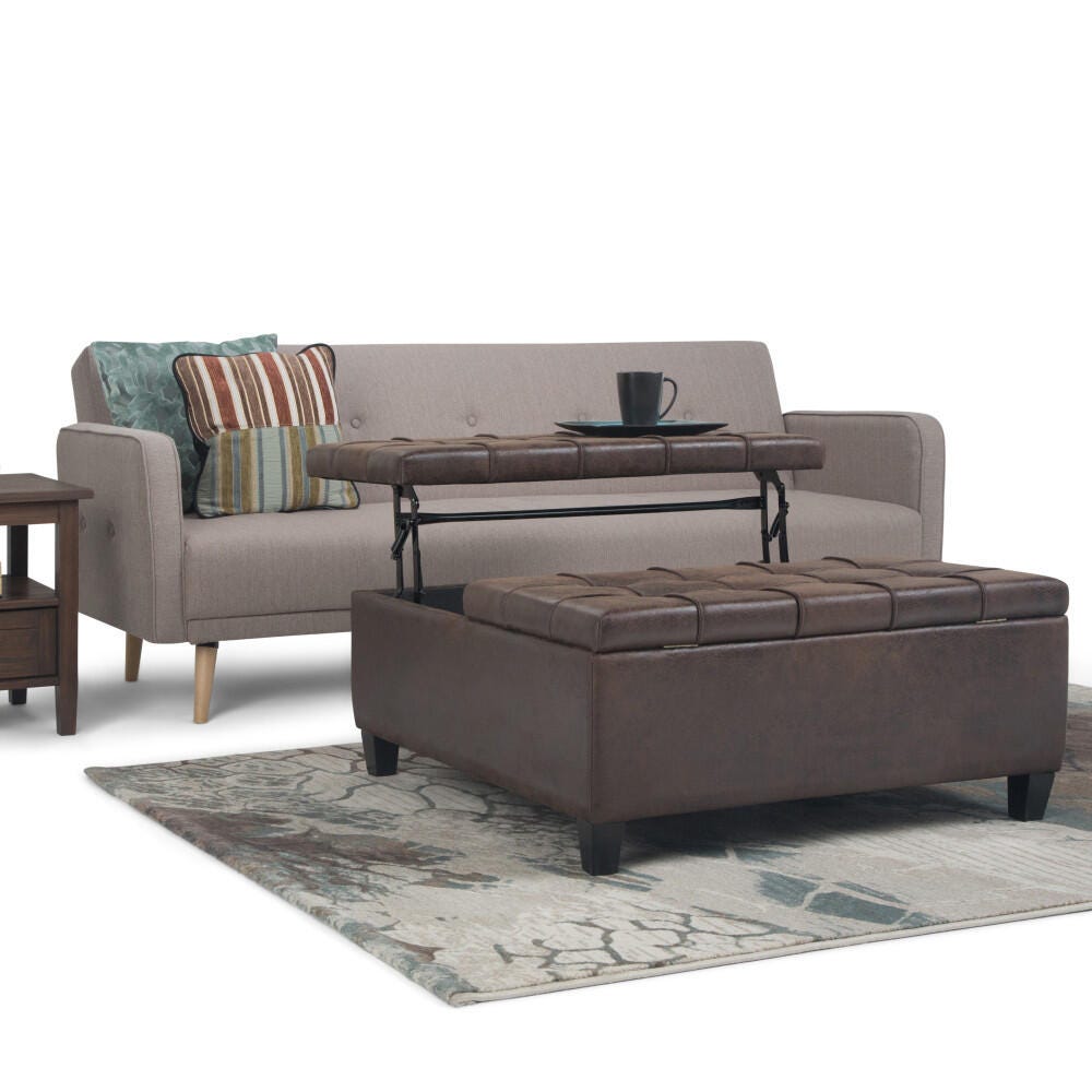 Click here for Harrison Square Coffee Table Ottoman with Storage... prices