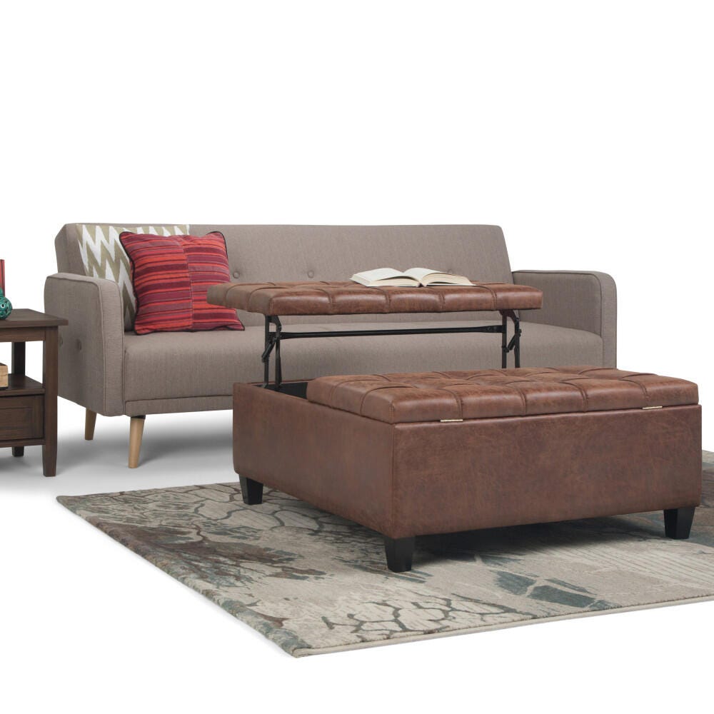 Click here for Harrison Square Coffee Table Ottoman with Storage... prices