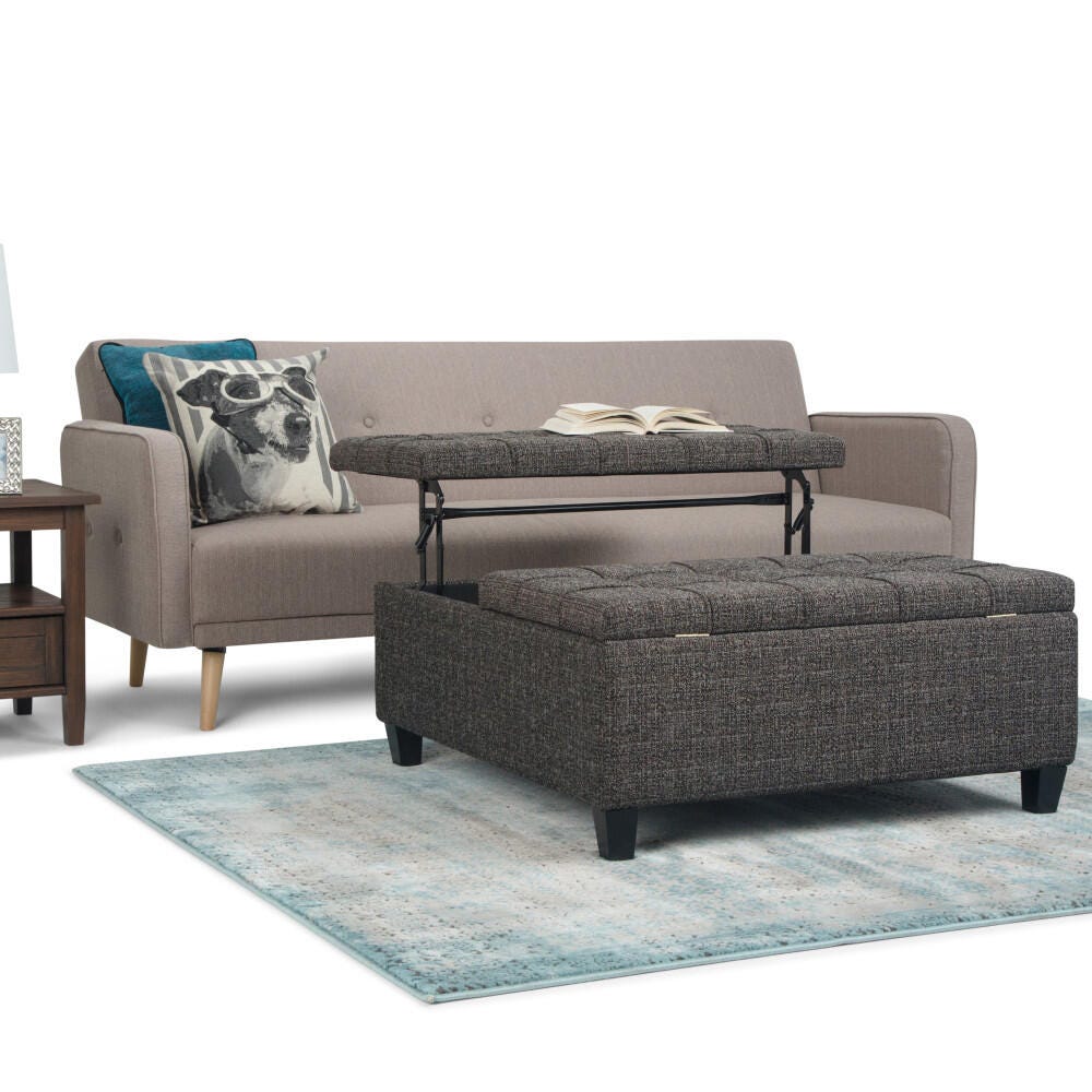 Click here for Harrison Square Coffee Table Ottoman with Storage... prices
