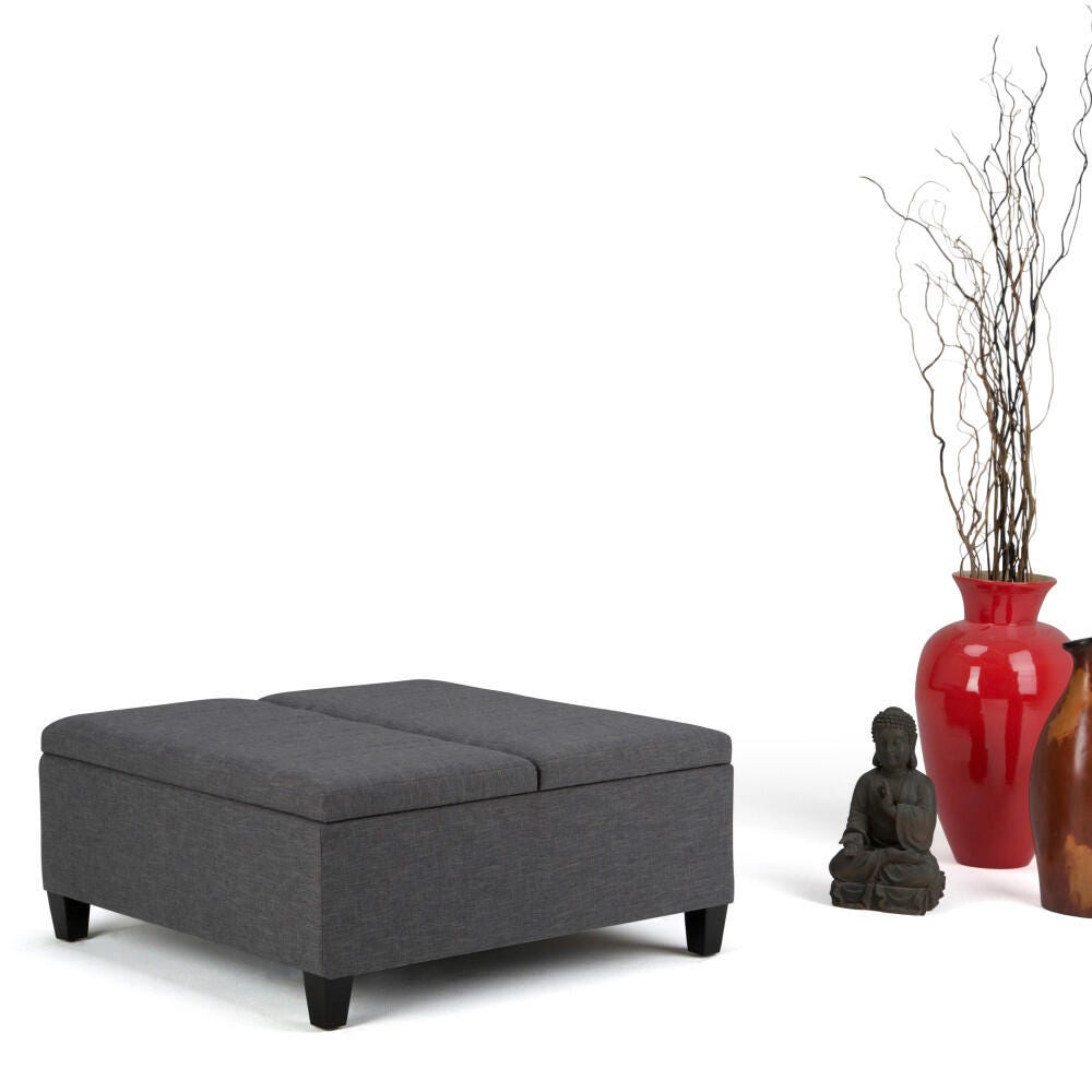 Click here for Simpli Home Ellis Coffee Table Storage Ottoman  Sl... prices