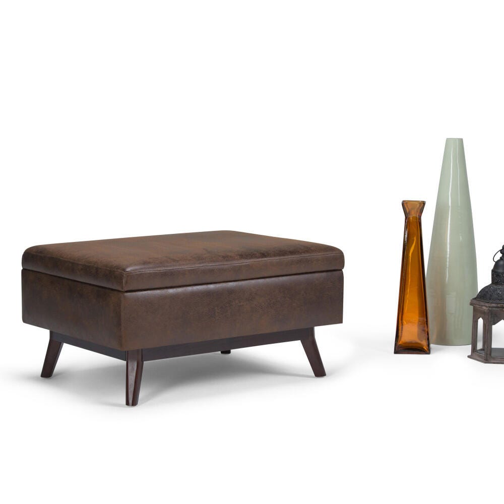 Click here for Simpli Home Owen Storage Ottoman  Distressed Chest... prices