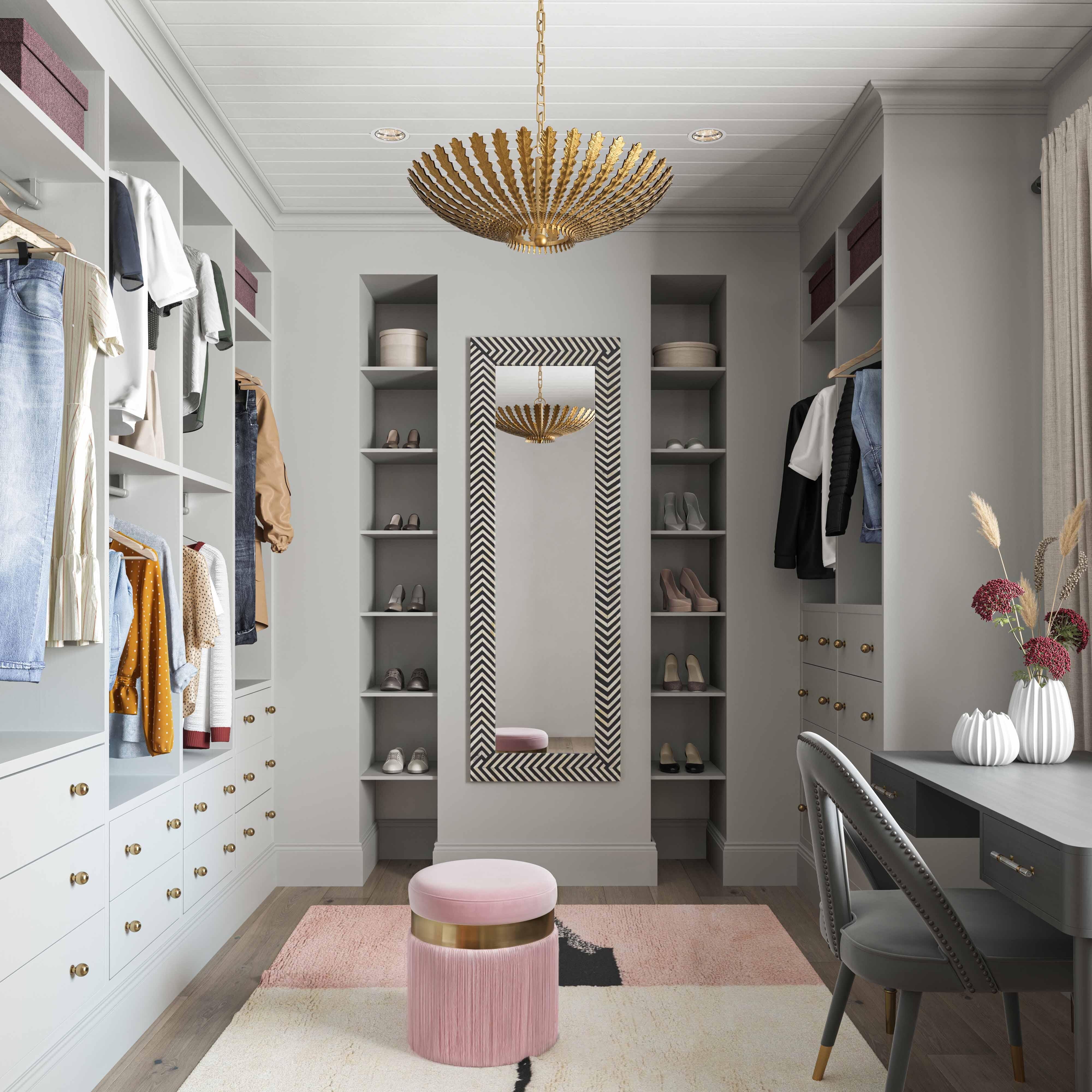 Click here for Melody Melody Blush Tasseled Ottoman  Pink prices