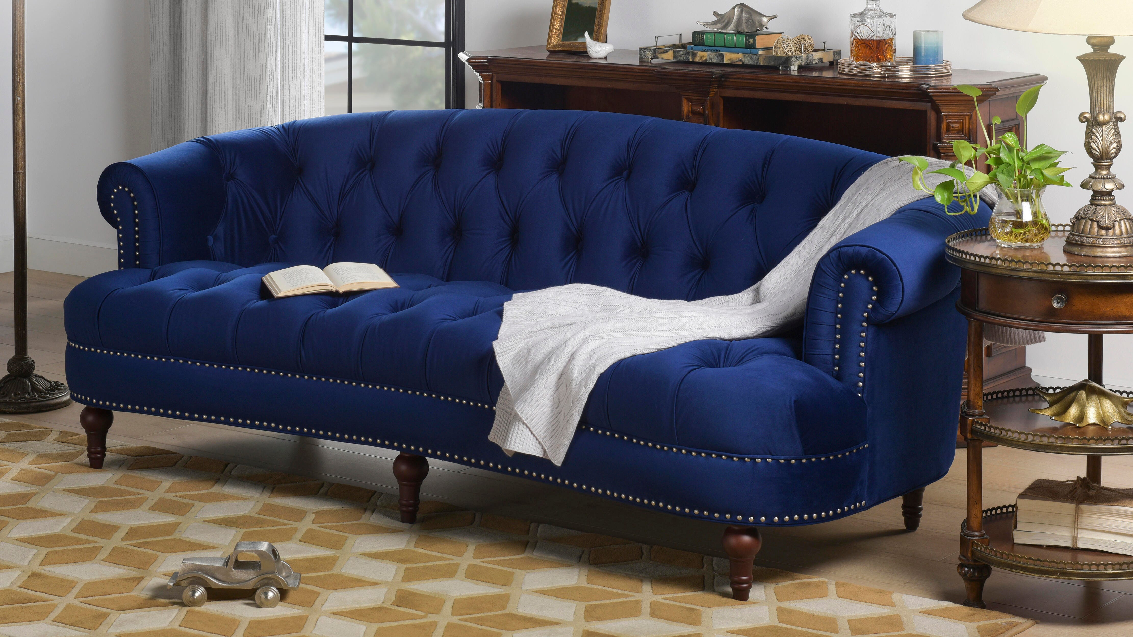 Click here for Jennifer Taylor home La Rosa Chesterfield Sofa  Na... prices