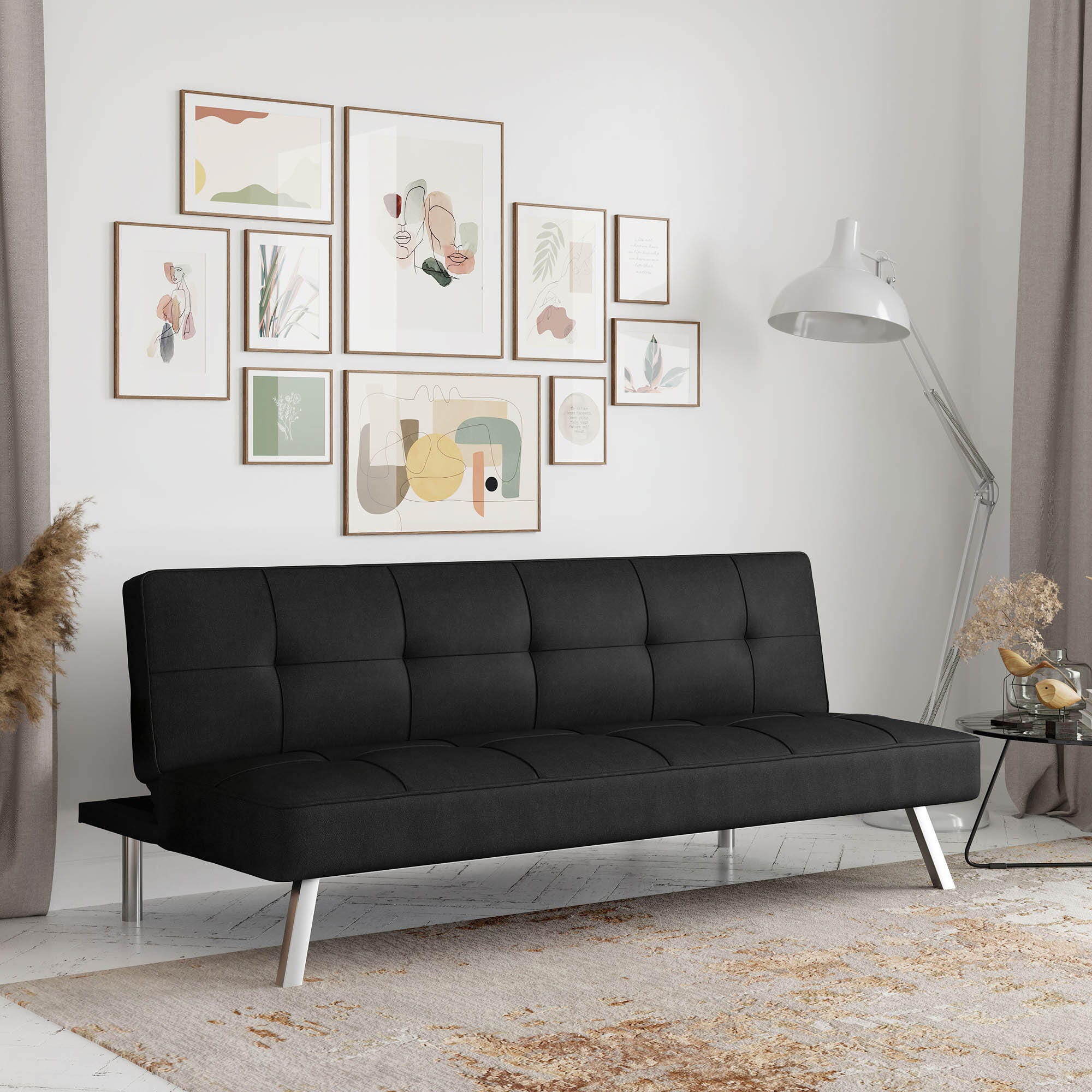 Click here for Serta Canton Futon  Black prices