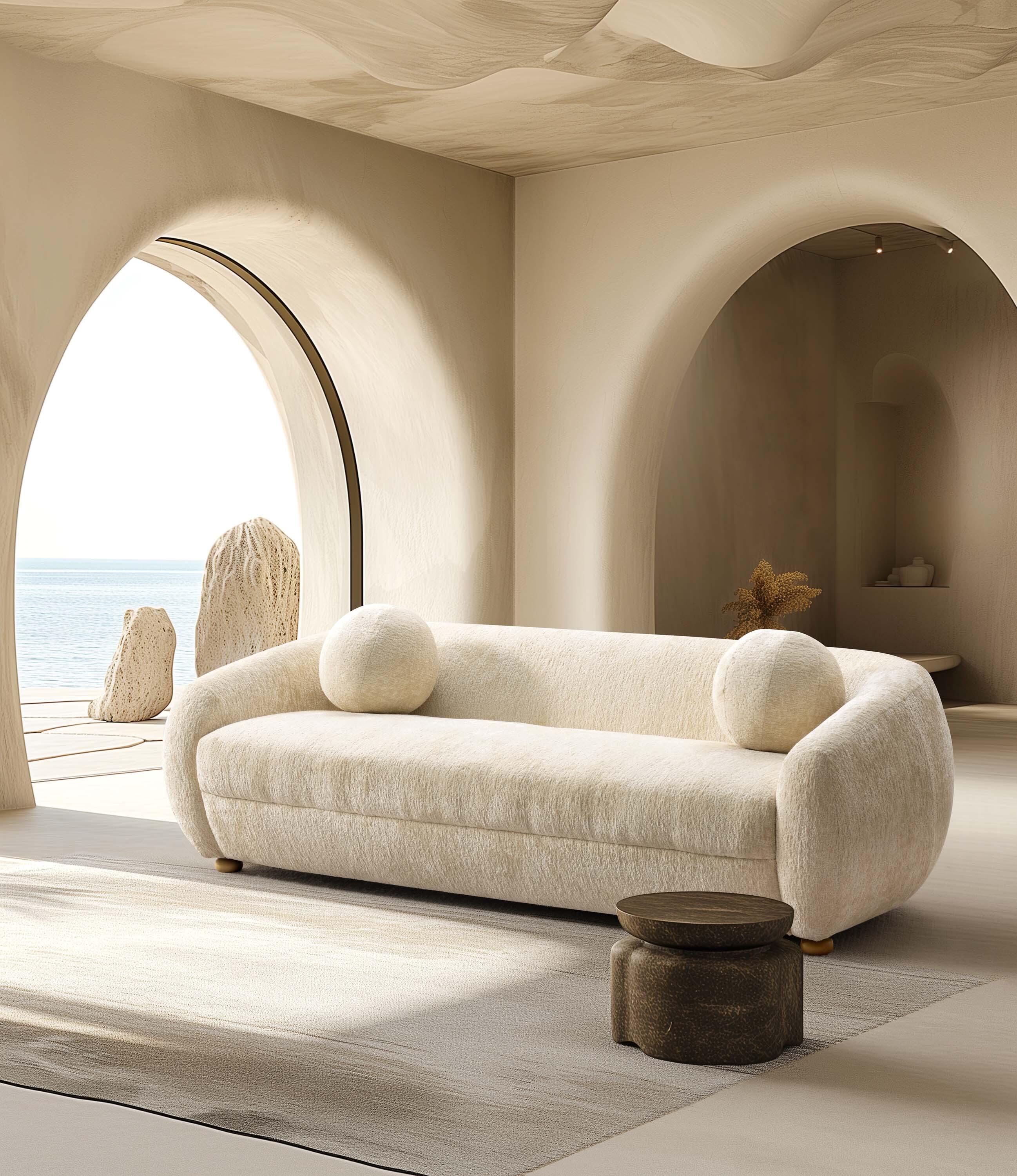 Click here for Manhattan Comfort Tribeca Sofa  Cream prices