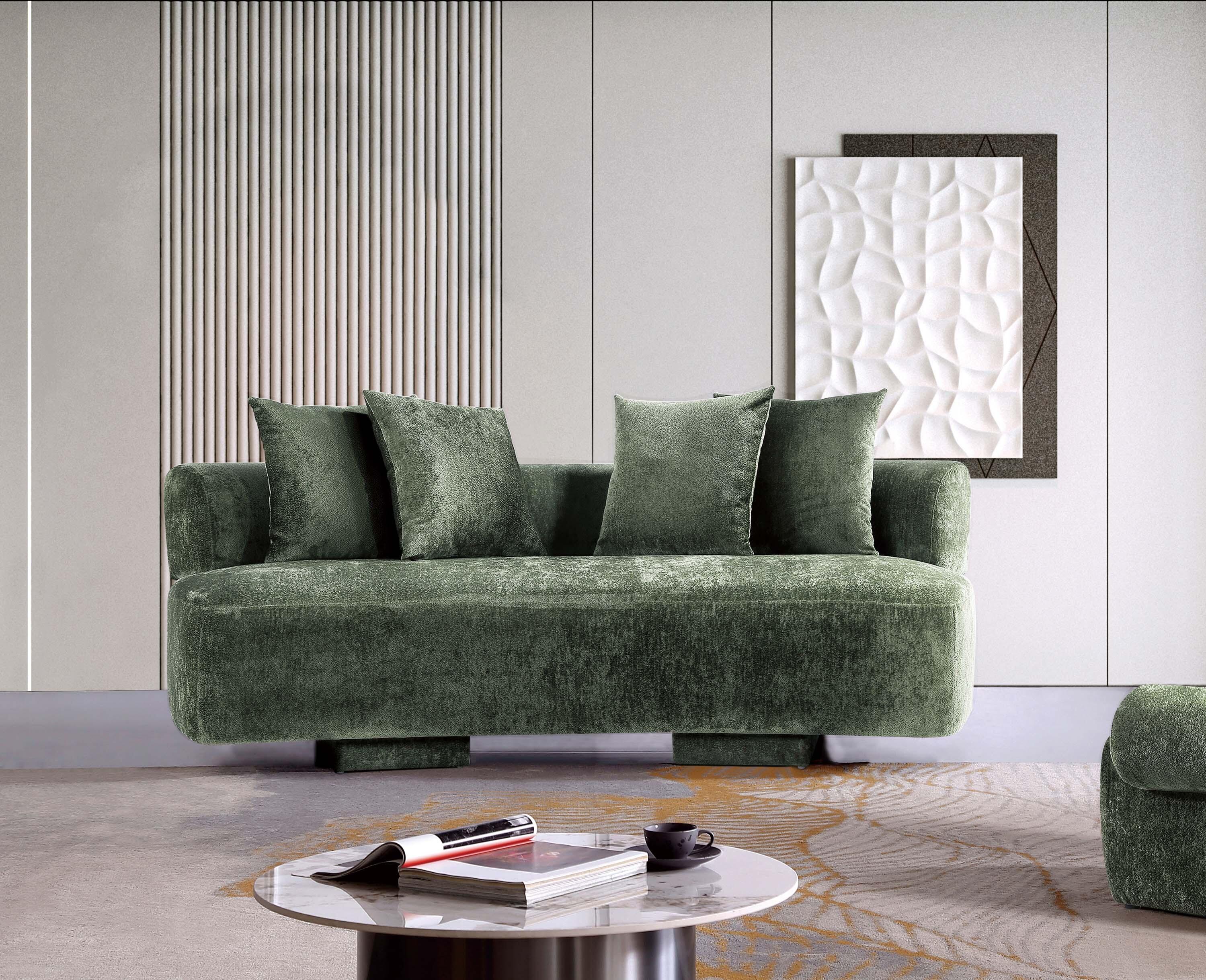 Click here for Manhattan Comfort Verandah Sofa  Olive Green prices