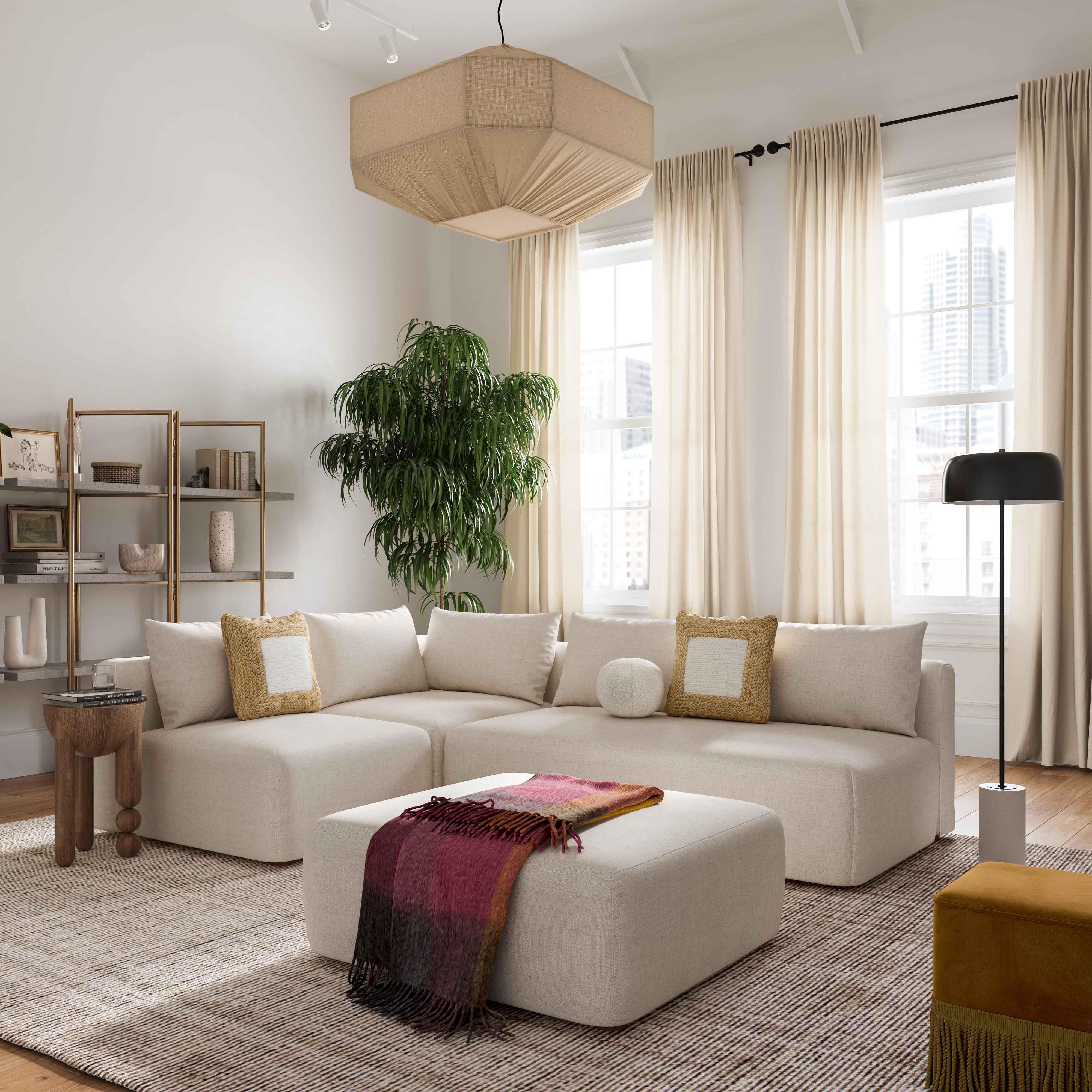 Click here for Hangover Ottoman  Cream prices