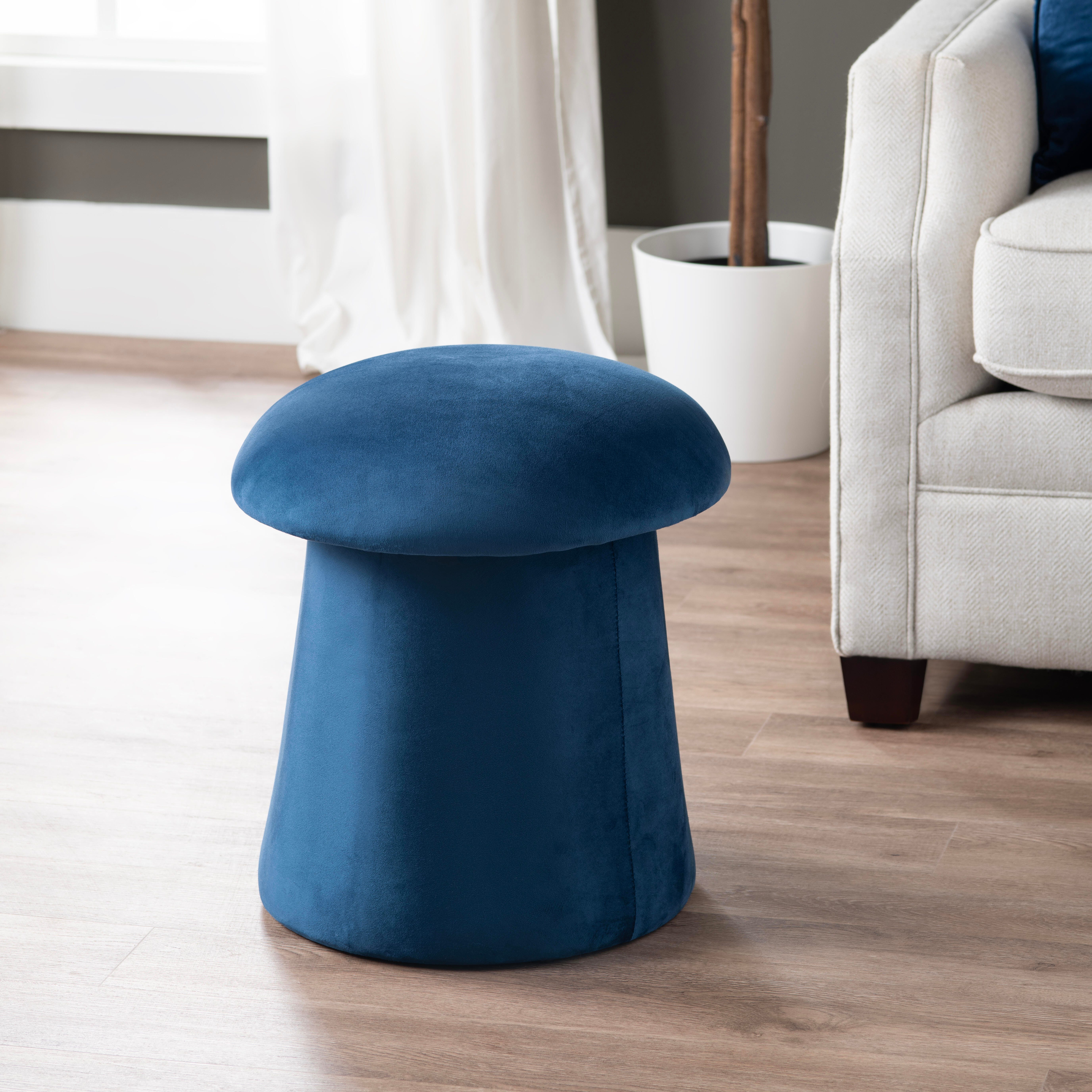 Click here for Evolution Tall Mushroom Ottoman with Storage  Navy prices
