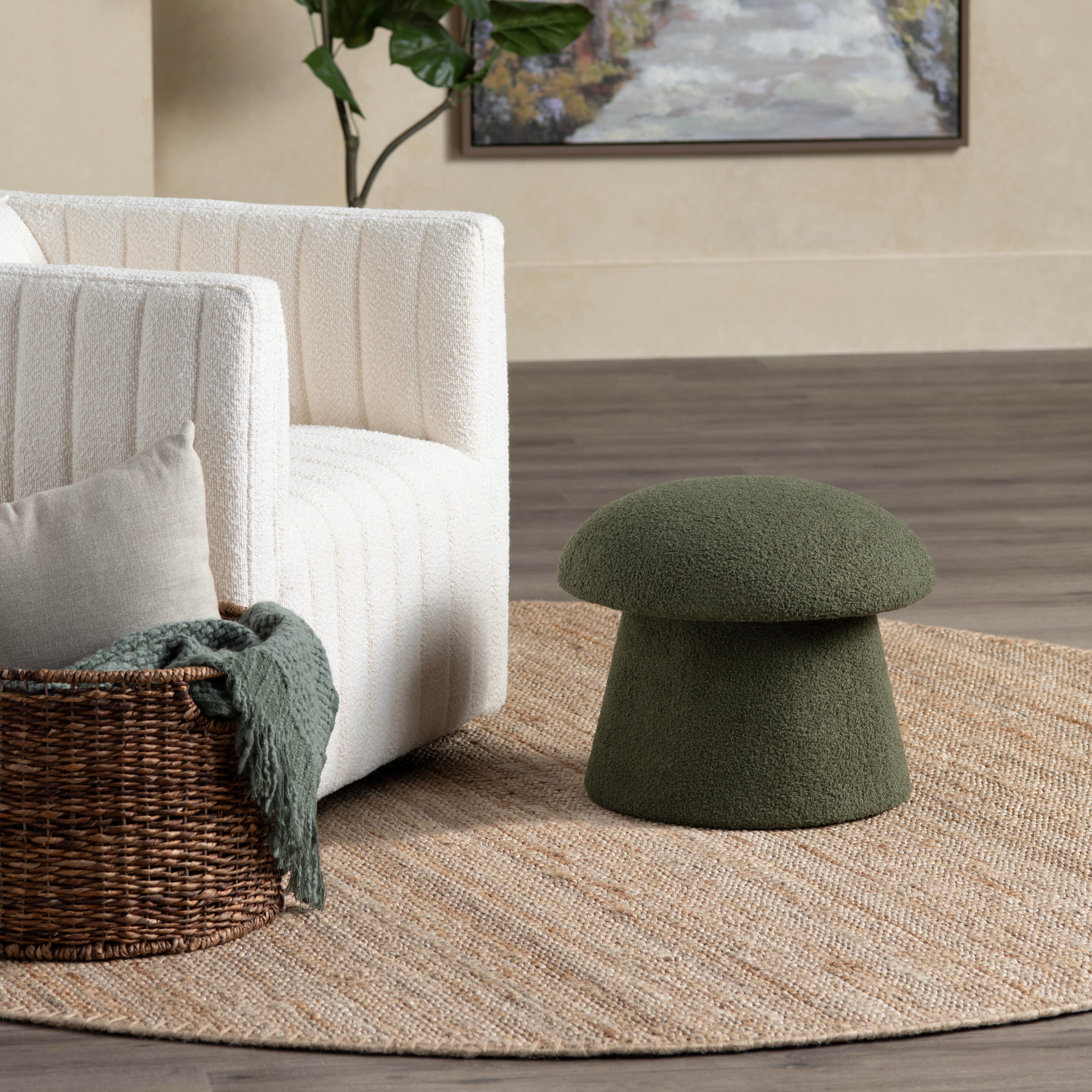 Click here for Evolution Mushroom Ottoman with Storage  Green prices
