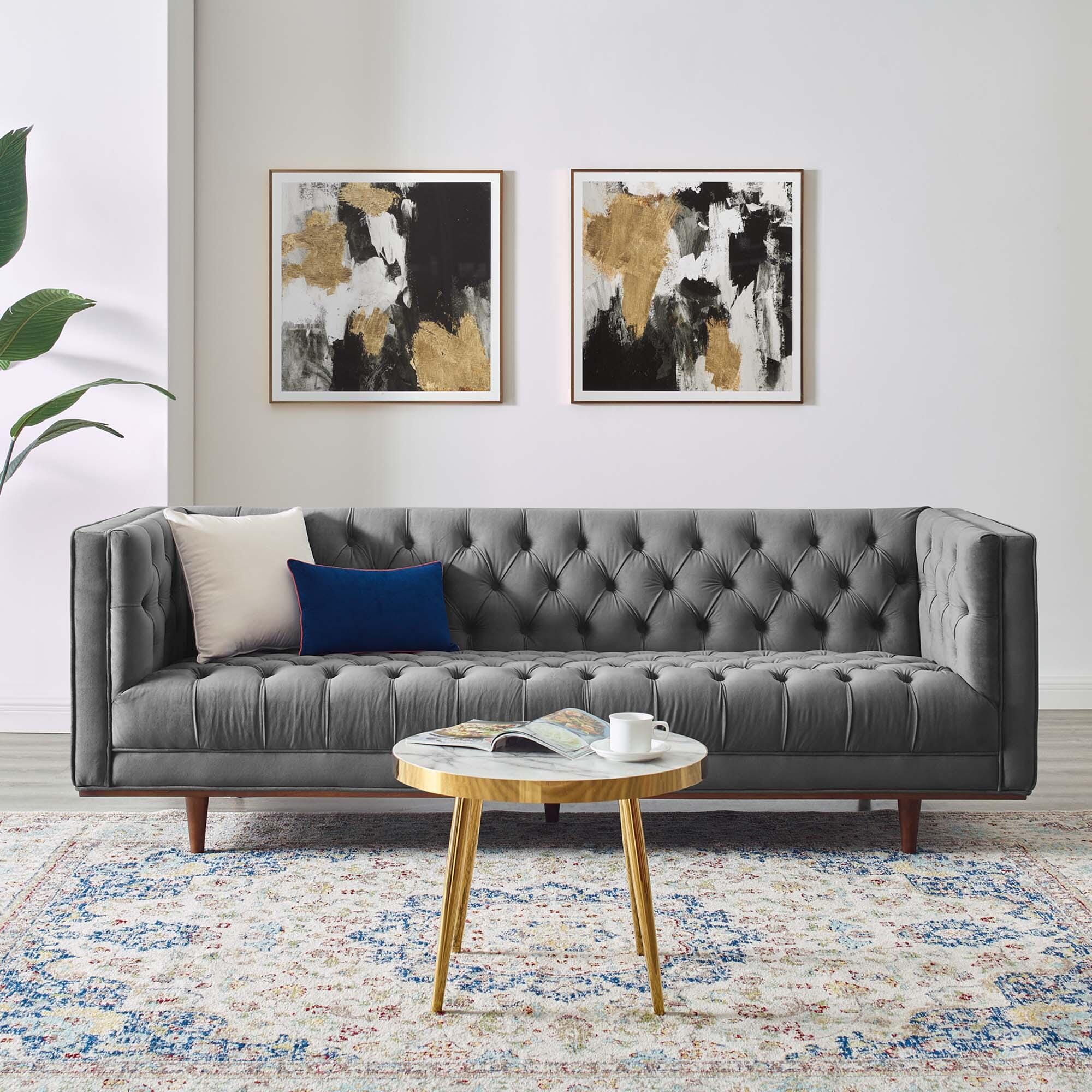 Click here for Modway Elation Sofa  Gray prices