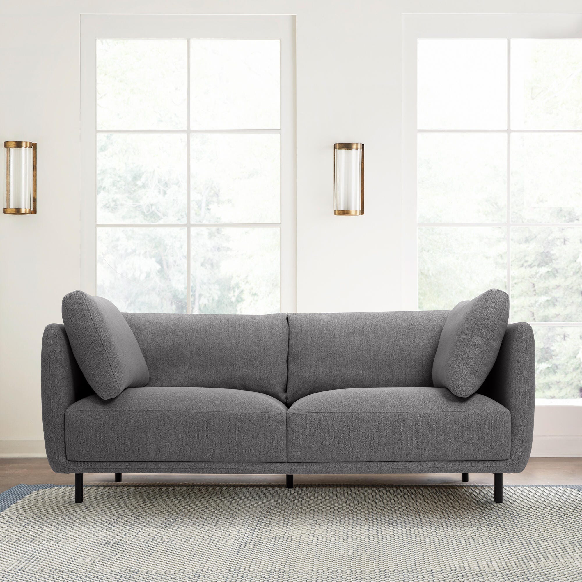 Click here for Armen Living Serenity Sofa  Gray prices