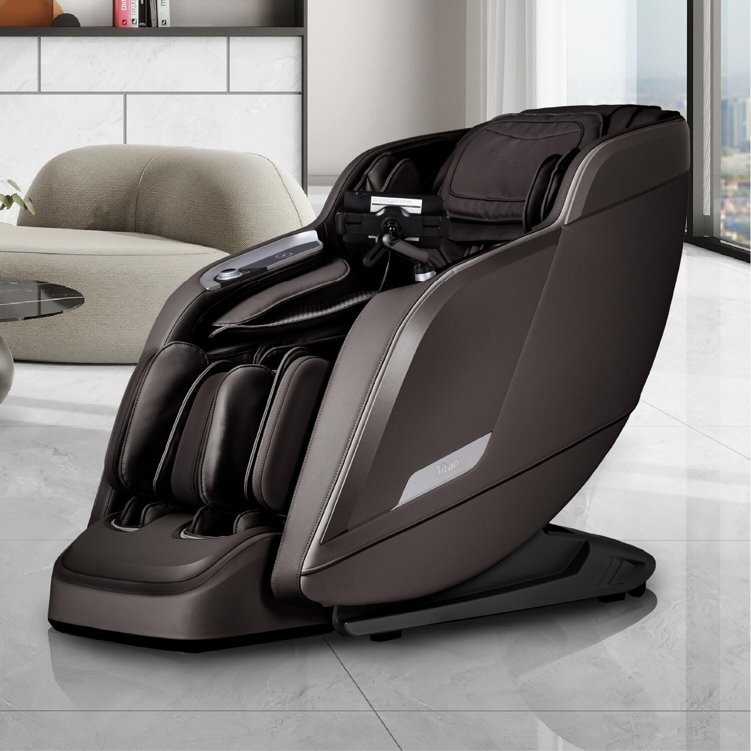 Click here for Titan 4D Vibe Massage Chair  Brown prices
