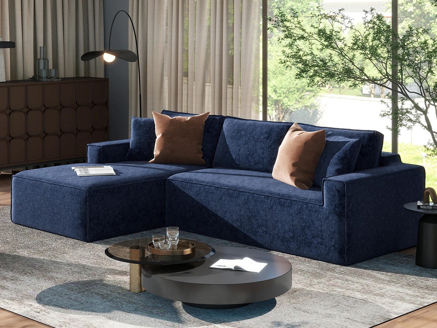 Click here for Jennifer Taylor Home Brenley 2-Piece Sectional Sof... prices