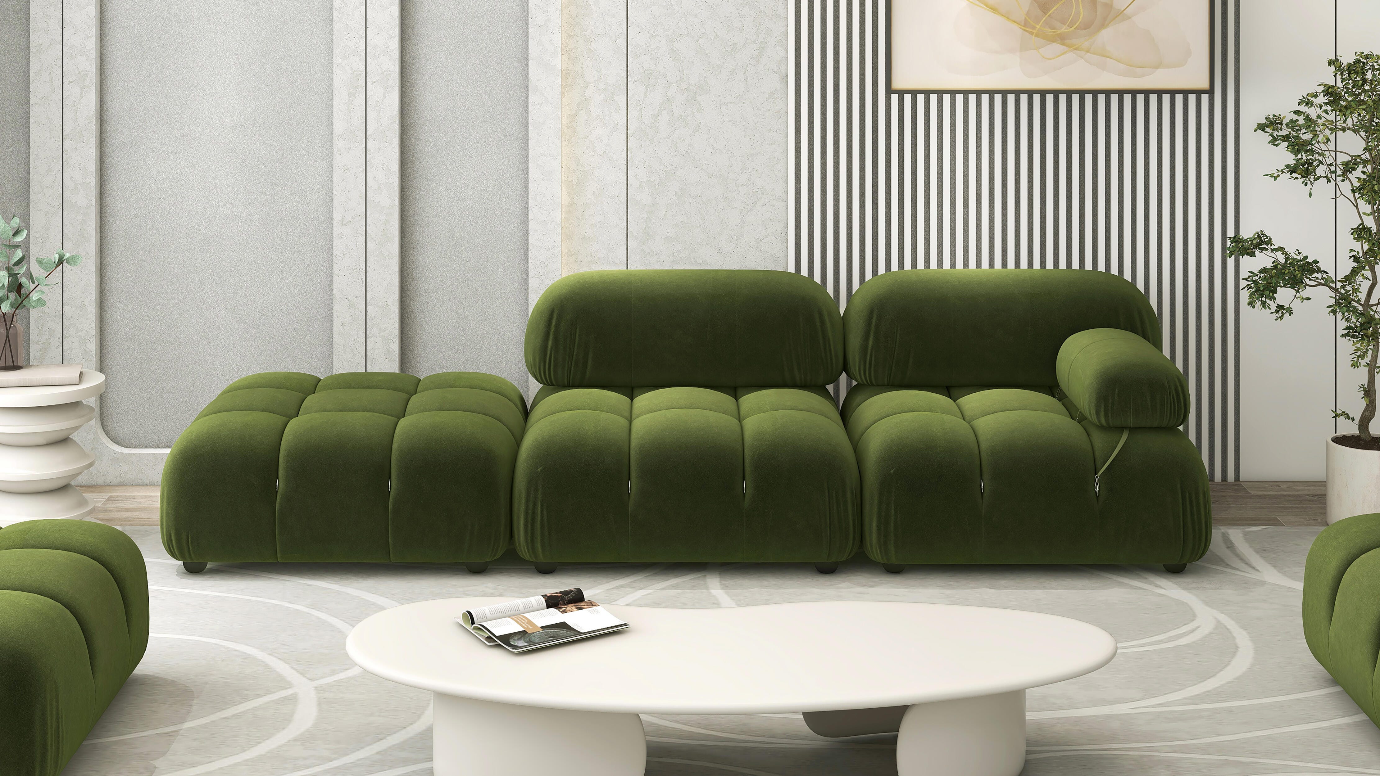 Click here for Jennifer Taylor Home Marcel Sofa Chaise  Olive Gre... prices