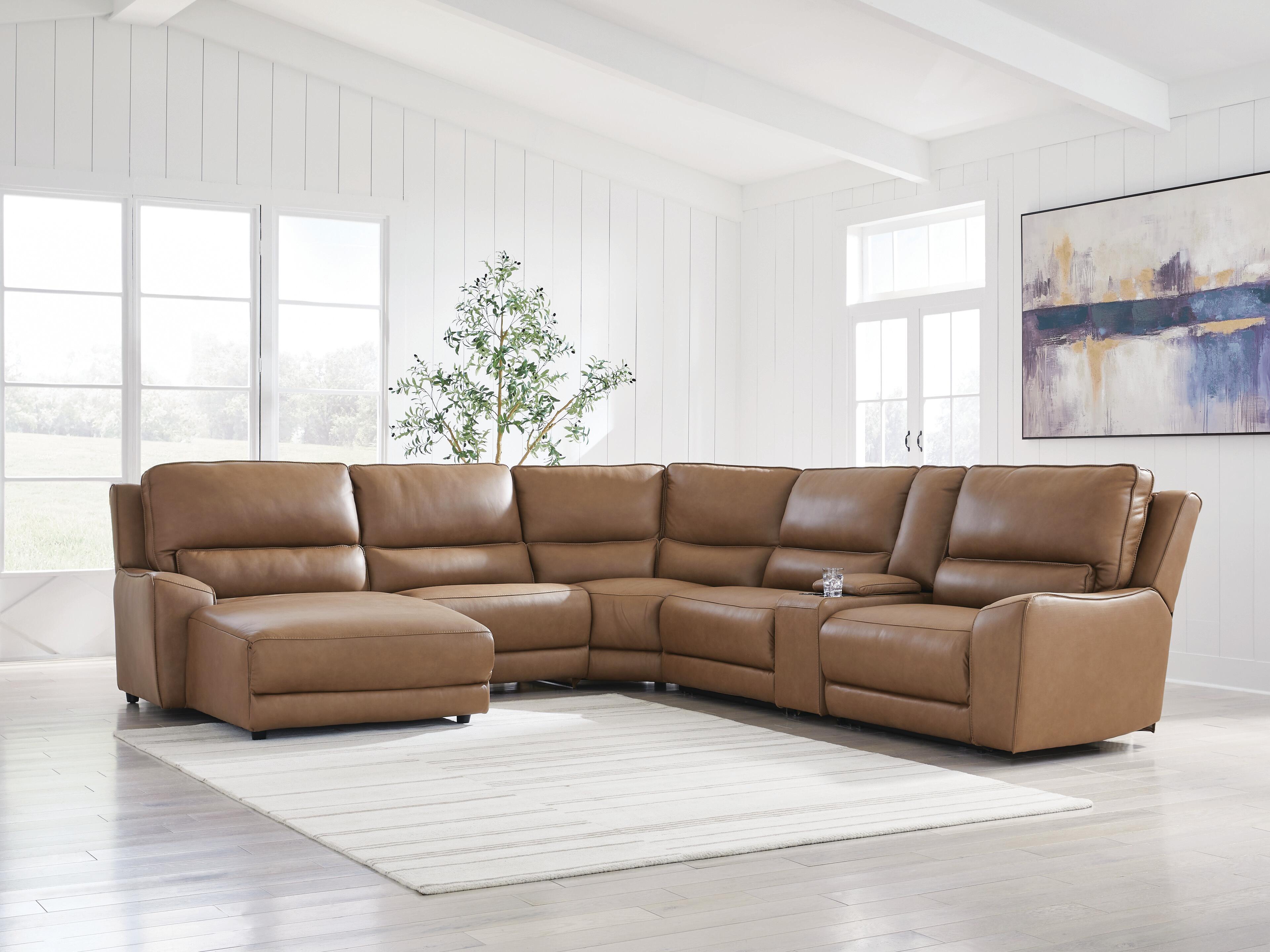Click here for Silverbrooke 6-Piece Leather Dual Power Reclining... prices