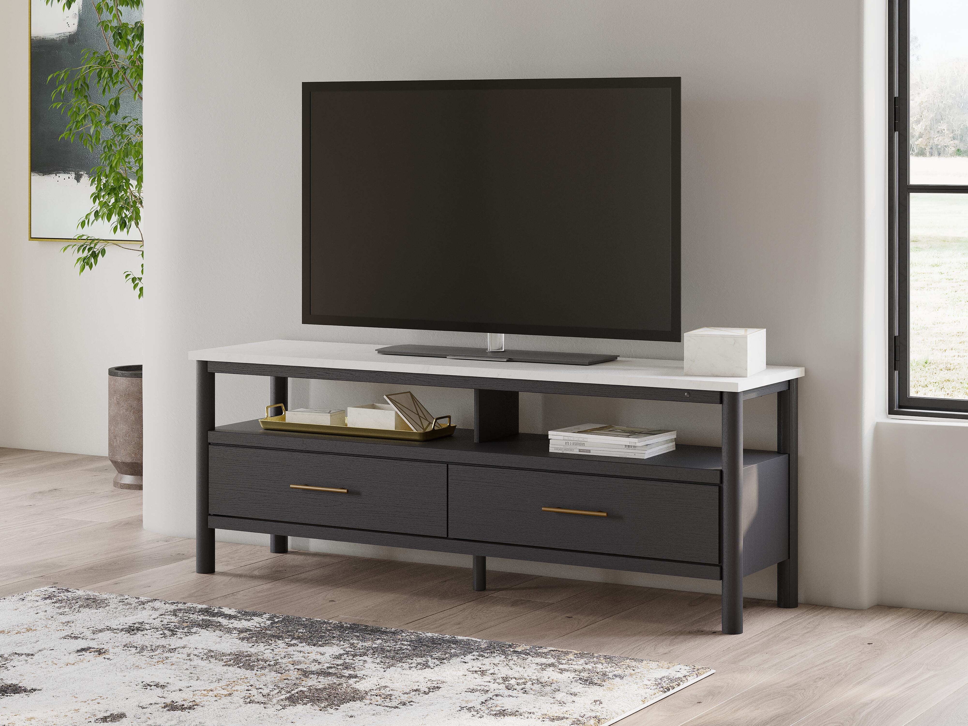 Click here for Cadmori 72 TV Stand  Black/White prices