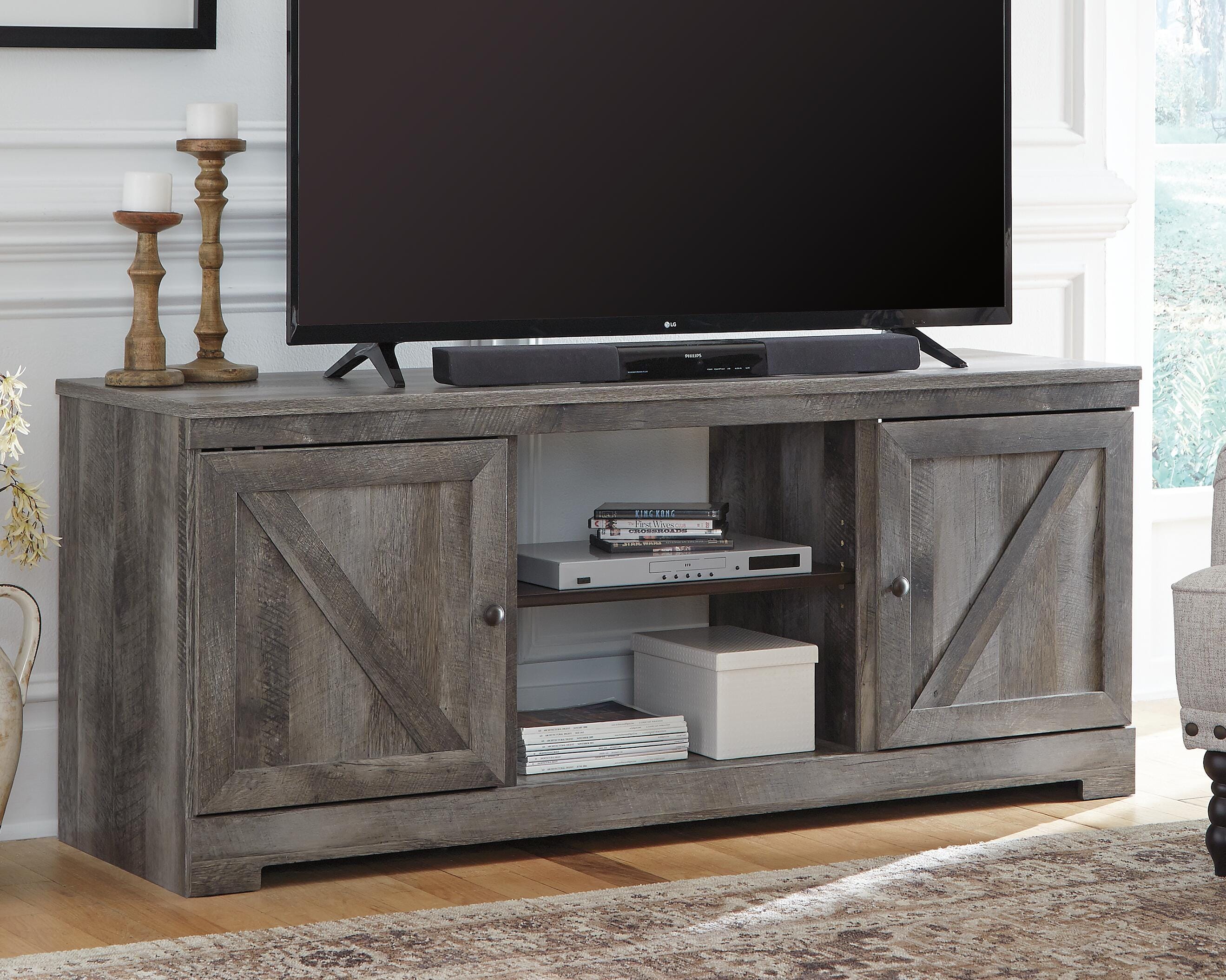 Click here for Wynnlow 63 TV Stand  Gray prices