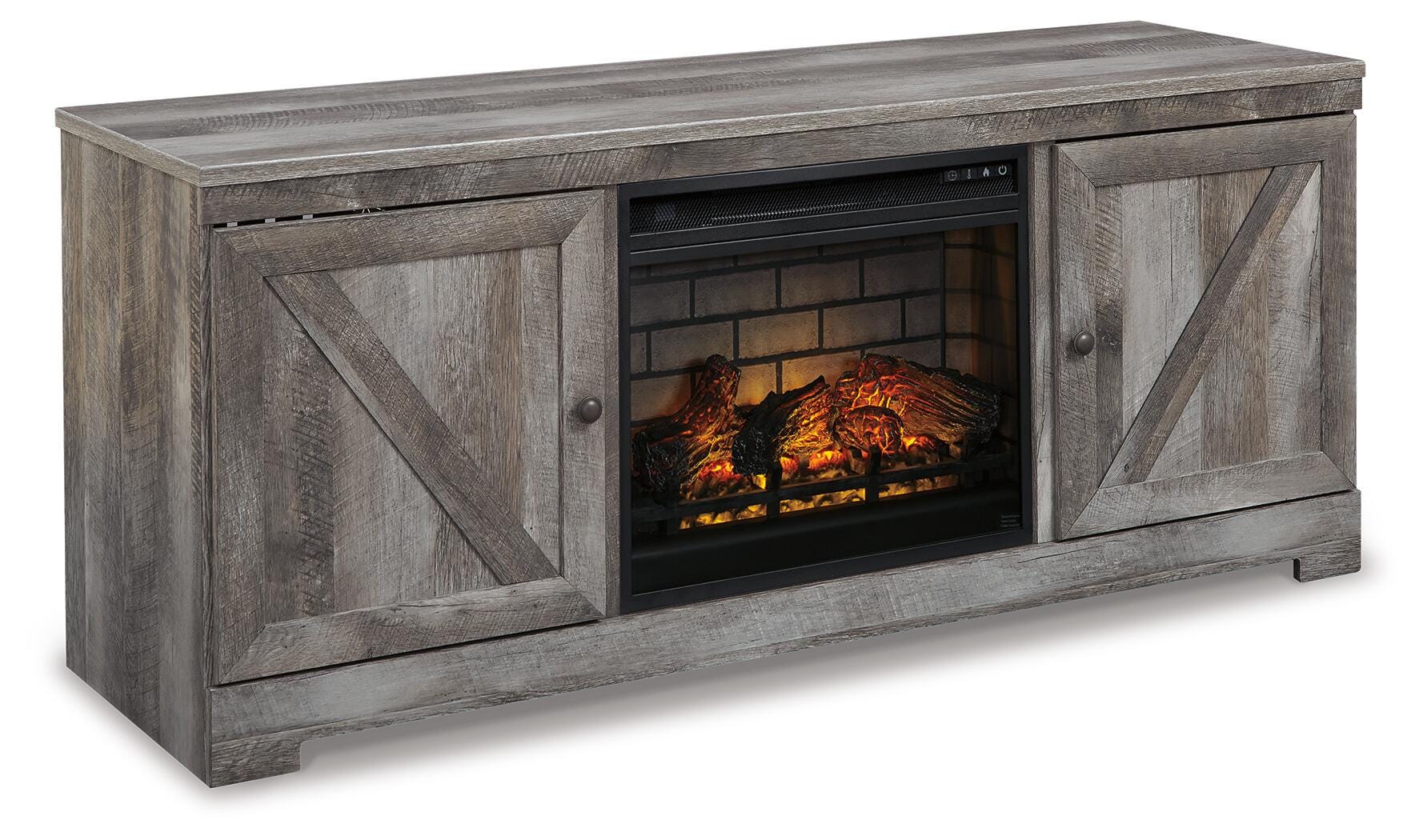 Wynnlow 63" TV Stand with Electric Fireplace for Larger Rooms | Ashley